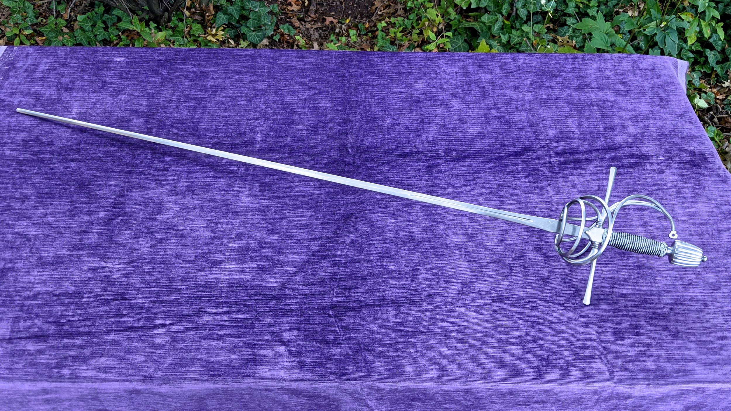 Three Ring Rapier [SHARP/BLUNT/HEMA] — Jesse Belsky Stageswords