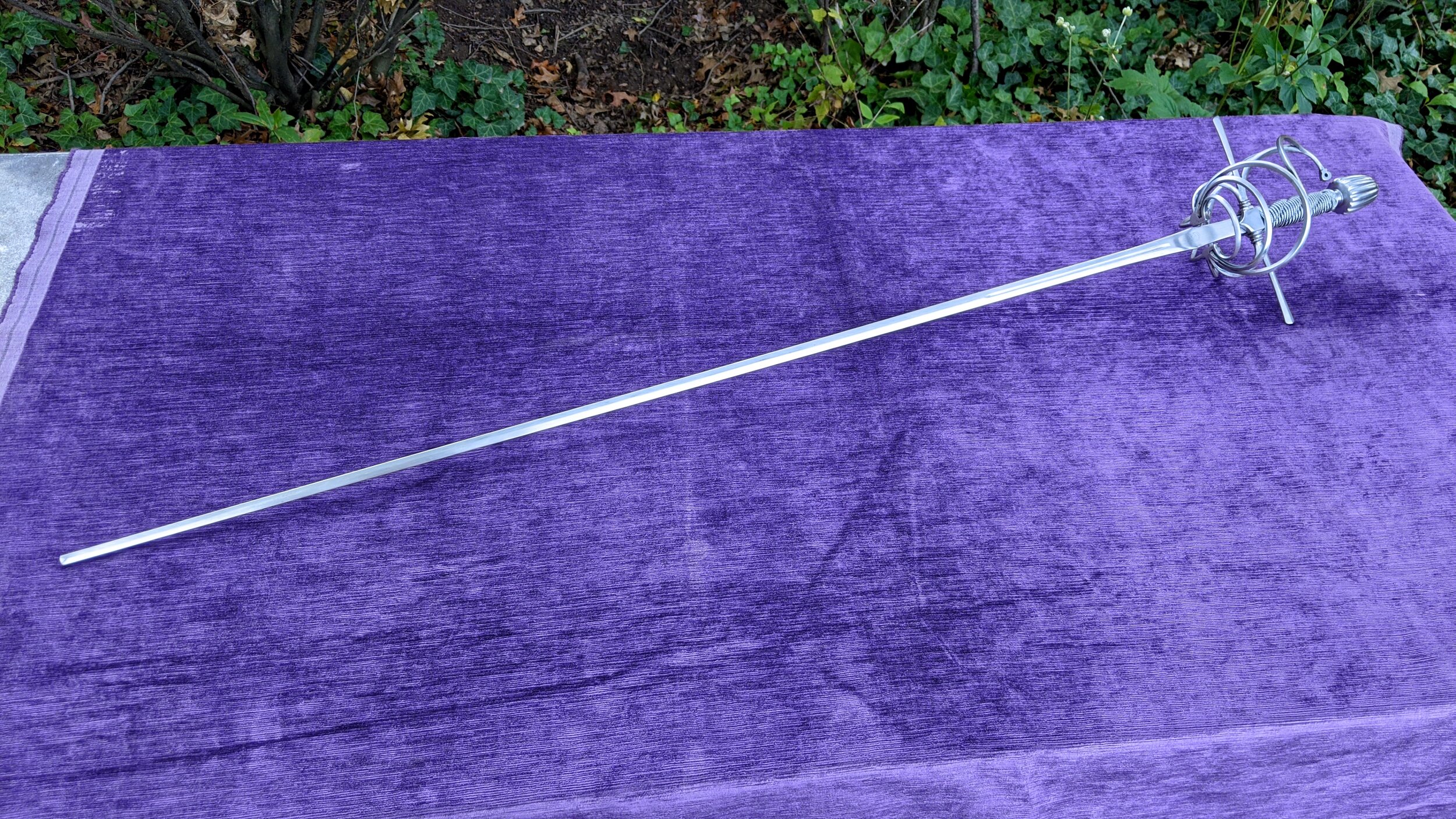 Three Ring Rapier [SHARP/BLUNT/HEMA] — Jesse Belsky Stageswords