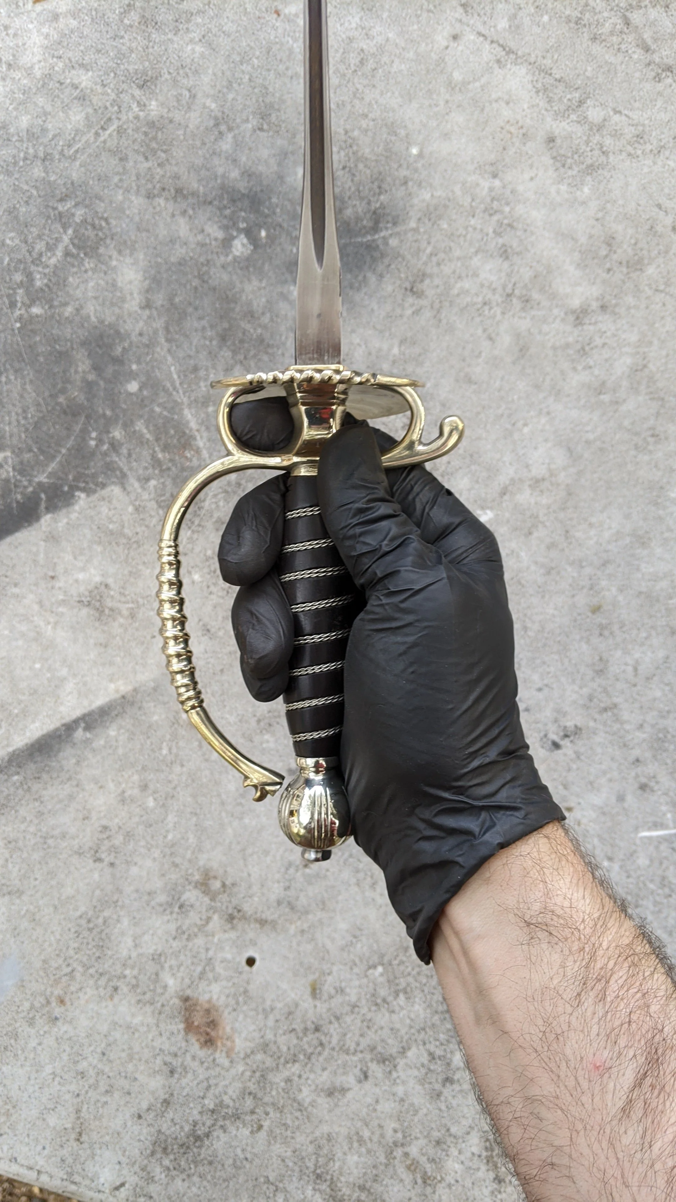 Brass Hilt Smallsword [HEMA] — Jesse Belsky Stageswords