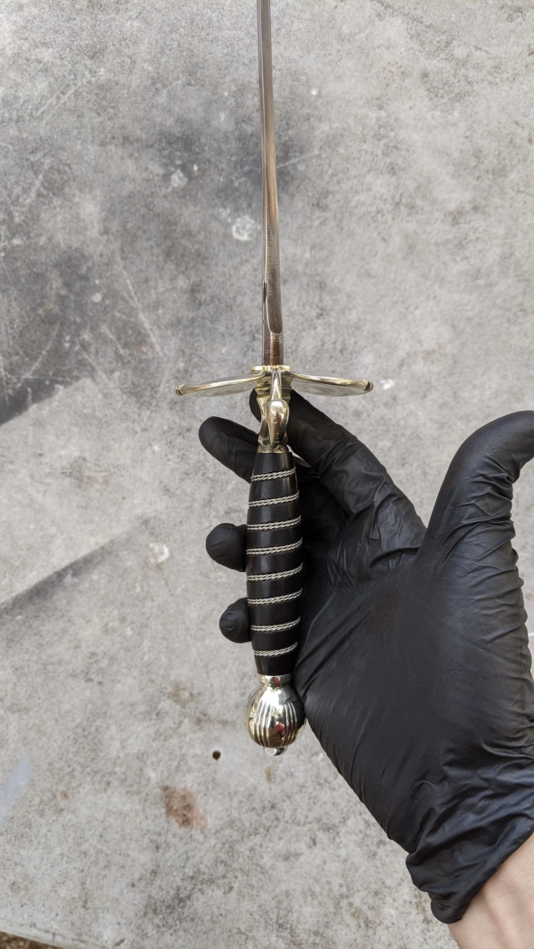 Brass Hilt Smallsword [HEMA] — Jesse Belsky Stageswords