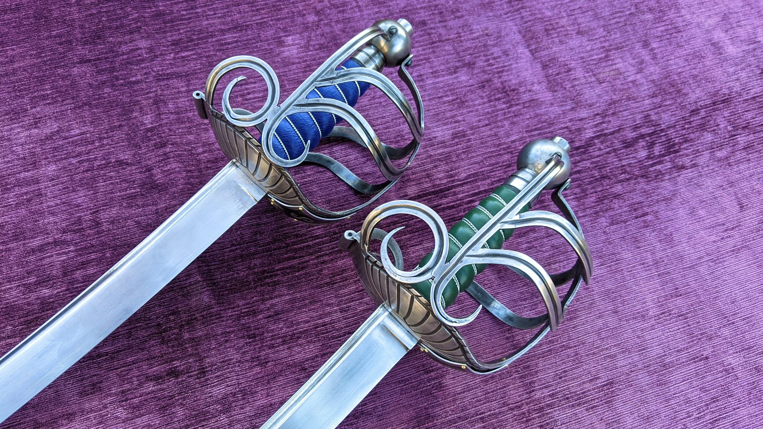 Engagement Cutlass Pair — Jesse Belsky Stageswords