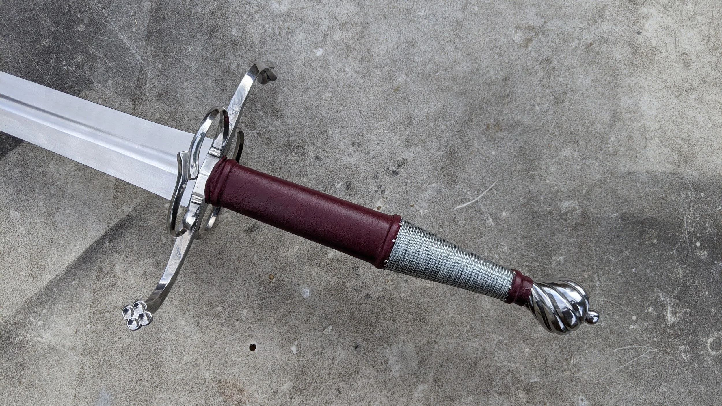 Longsword - Double Ring Spiral (SHARP/BLUNT) — Jesse Belsky Stageswords