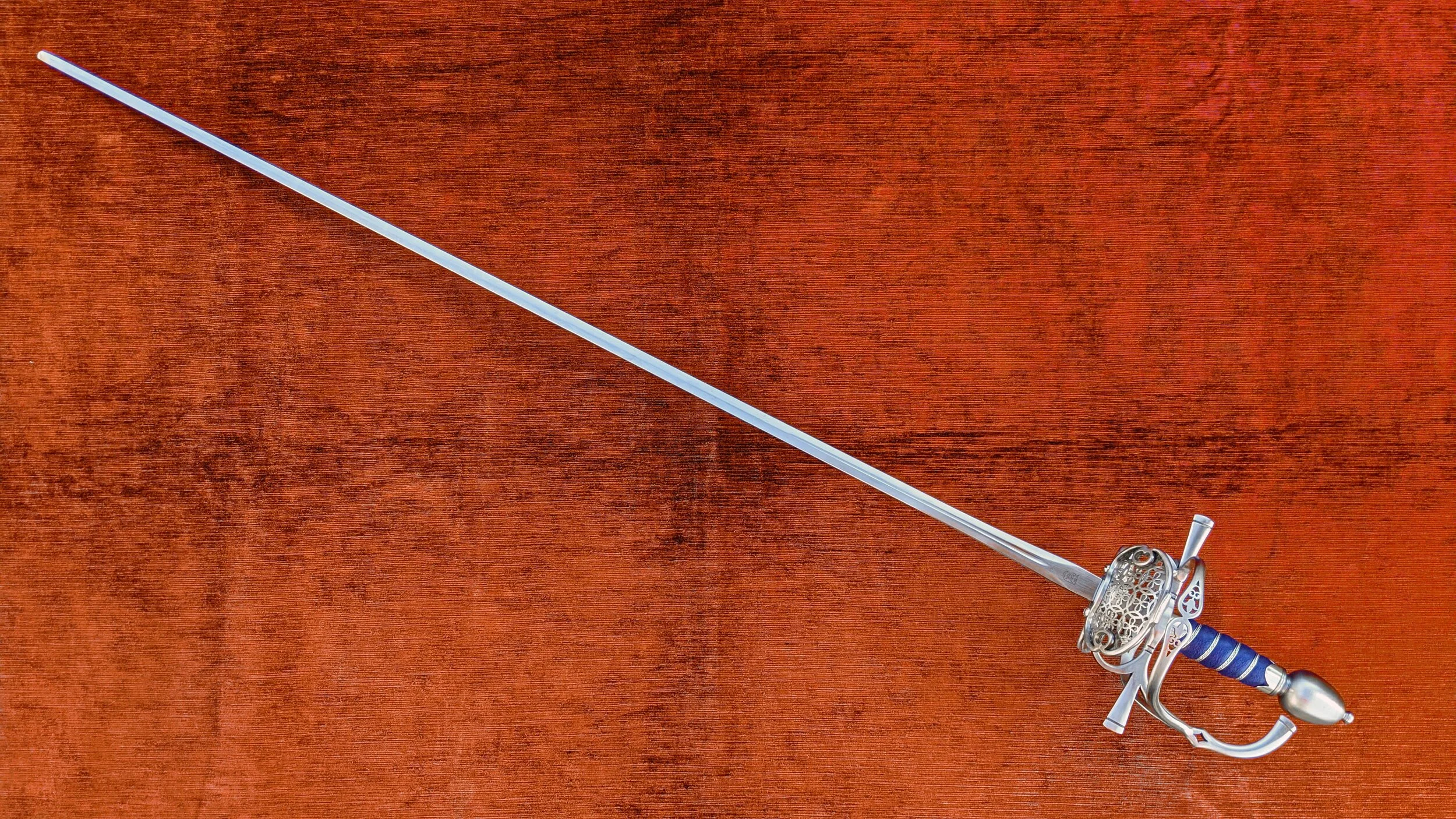Pierced Plate Transitional Rapier [HEMA] — Jesse Belsky Stageswords