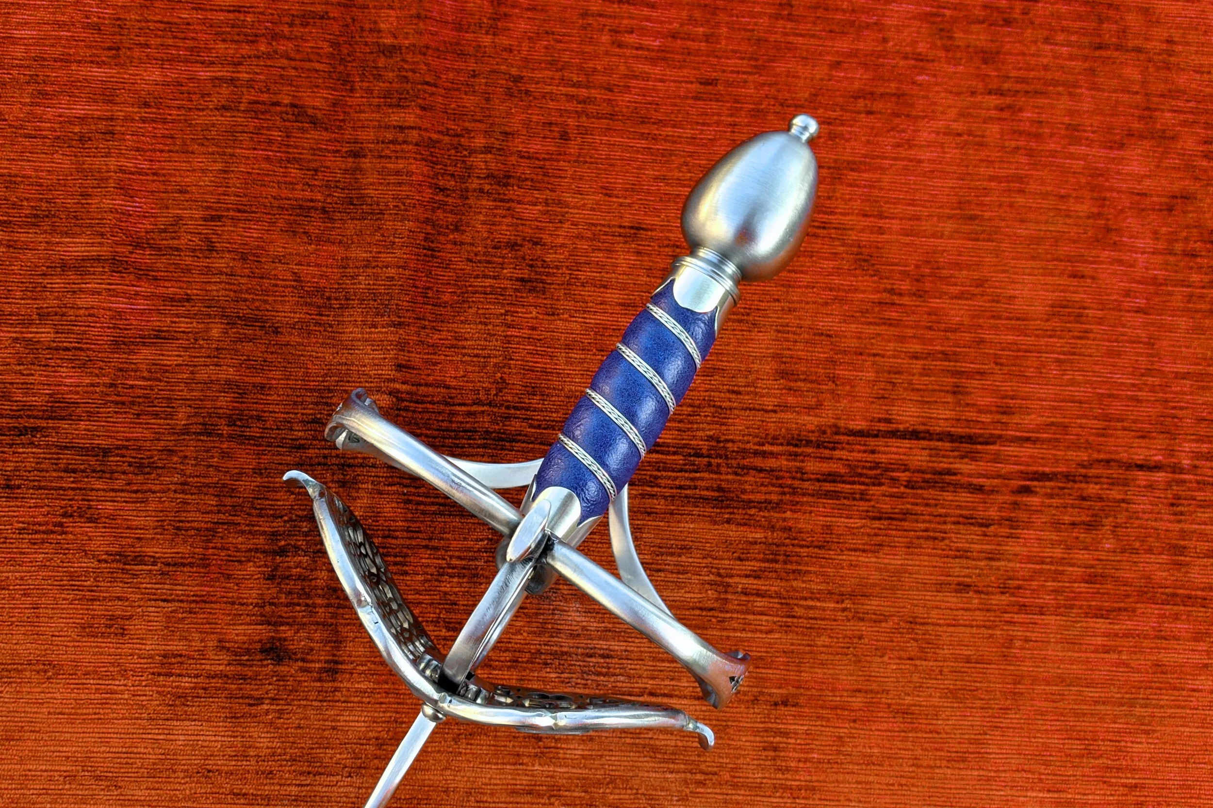 Pierced Plate Transitional Rapier [HEMA] — Jesse Belsky Stageswords