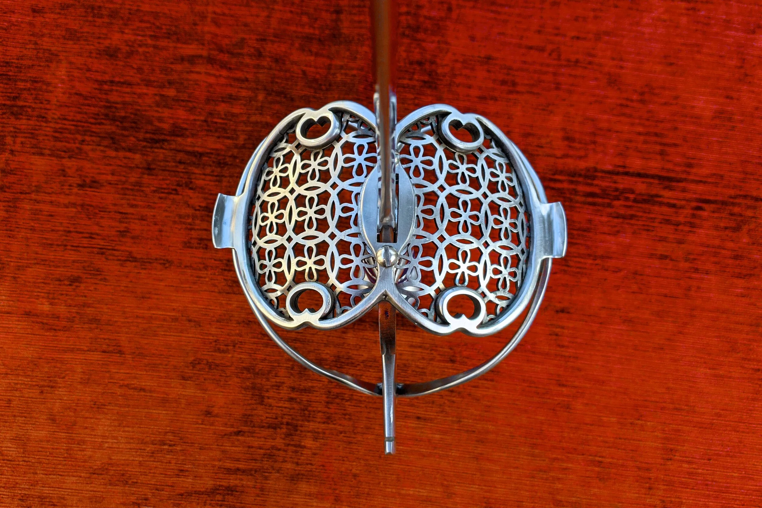 Pierced Plate Transitional Rapier [HEMA] — Jesse Belsky Stageswords