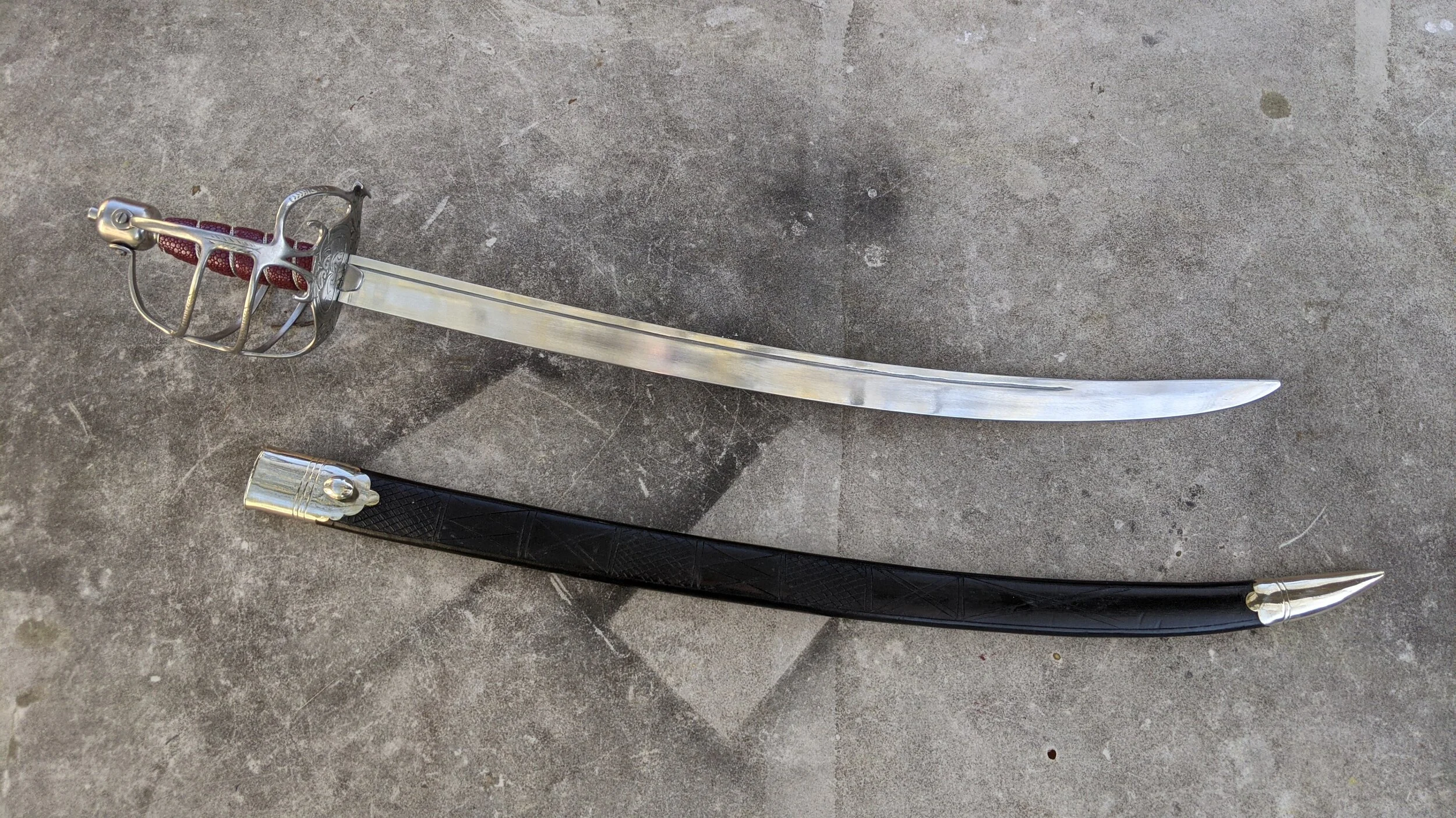 CUTLASSES & HANGERS — Jesse Belsky Stageswords