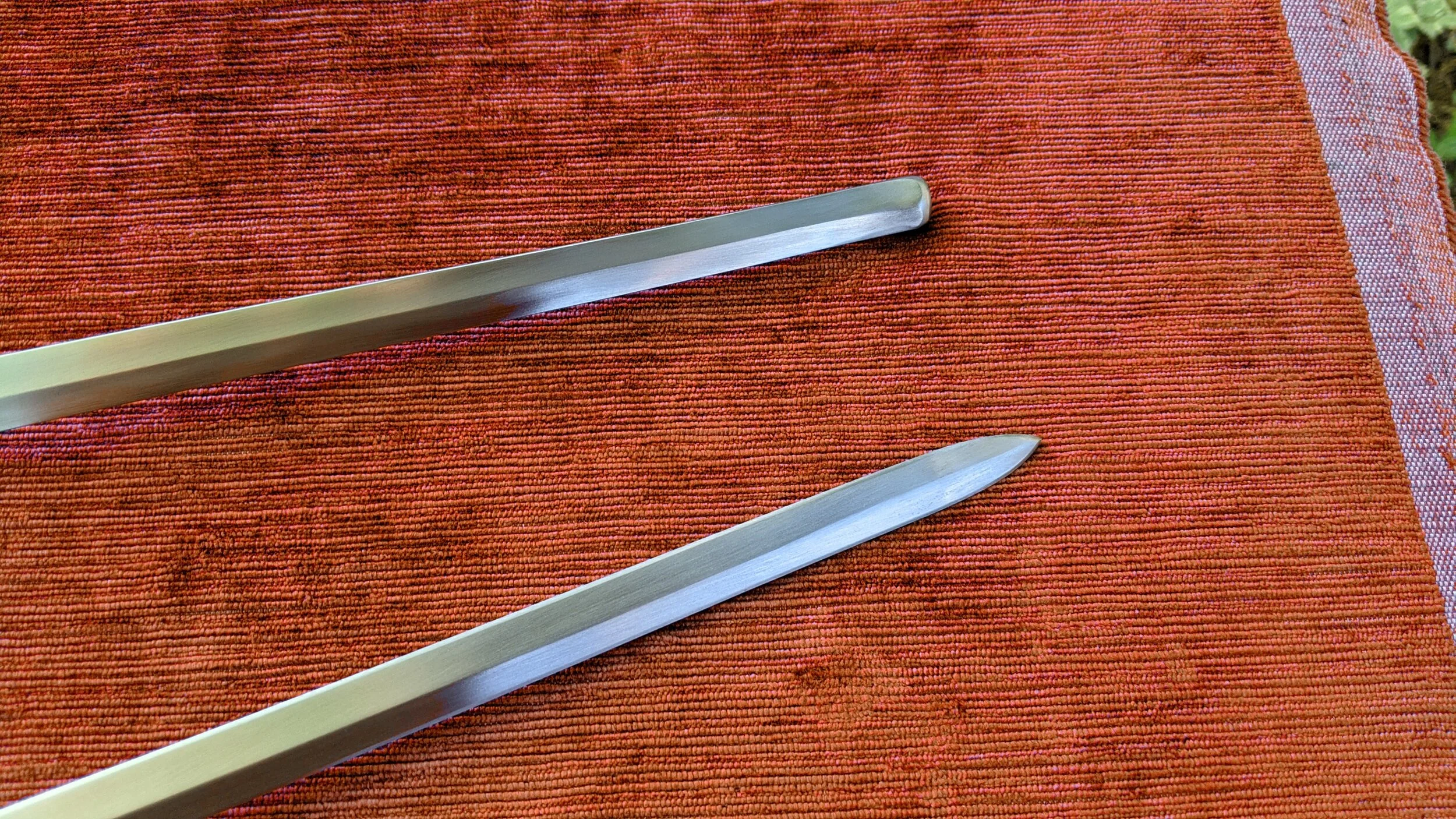 Diamond Ring Rapier Pair [HEMA+SHARP] — Jesse Belsky Stageswords