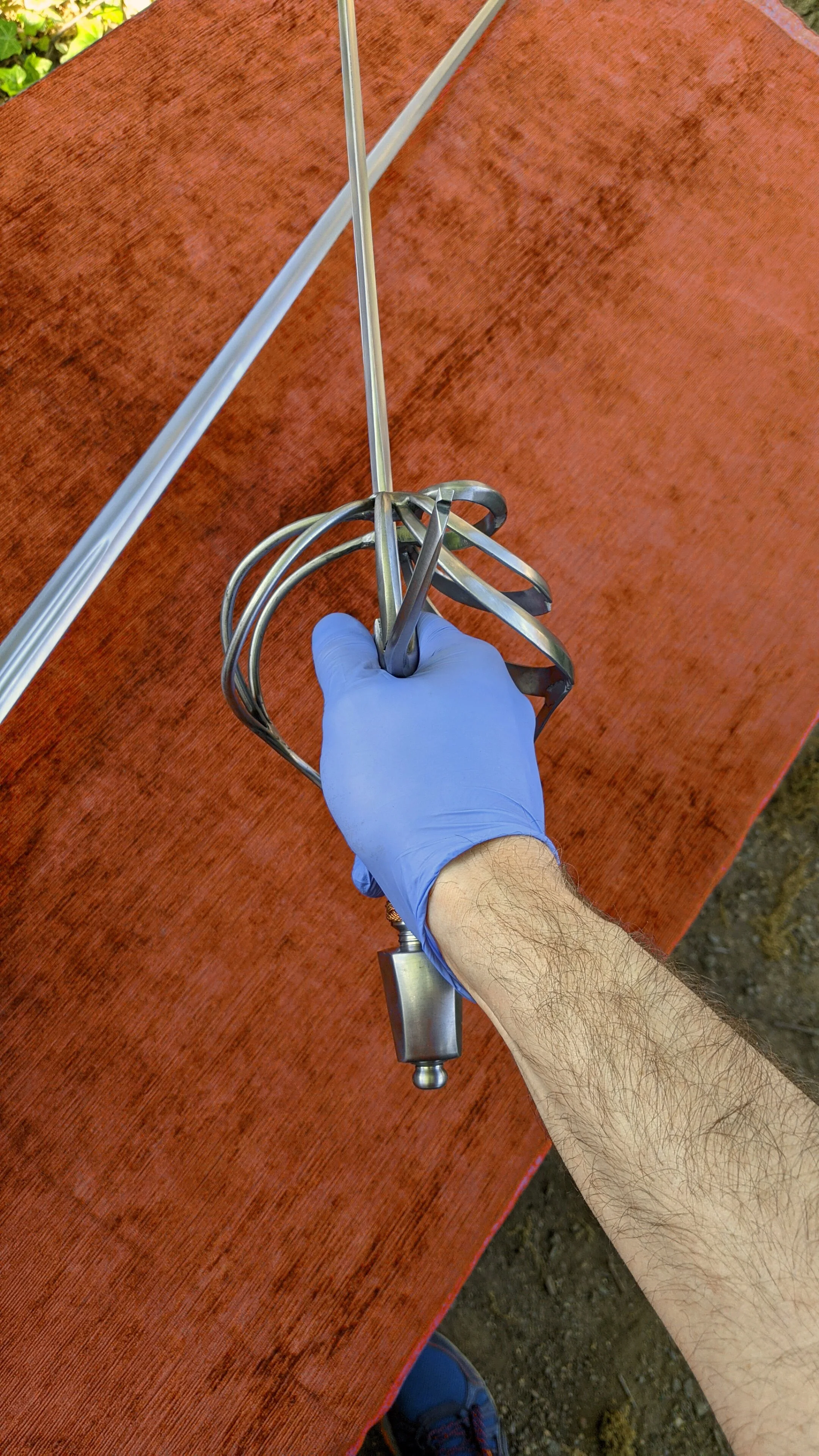 Diamond Ring Rapier Pair [HEMA+SHARP] — Jesse Belsky Stageswords