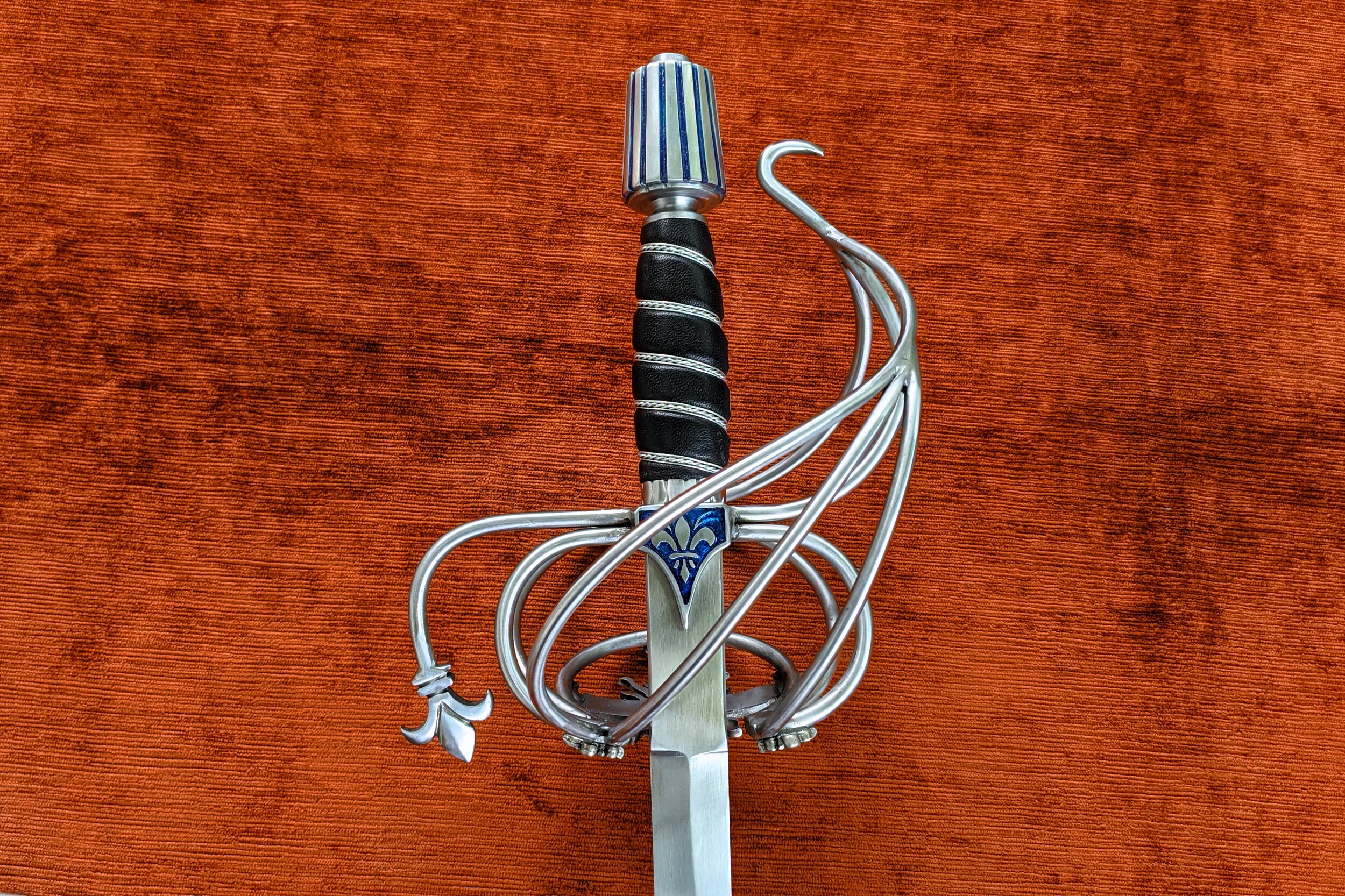 Three Musketeers Rapier (Athos Ferrule) — Jesse Belsky Stageswords