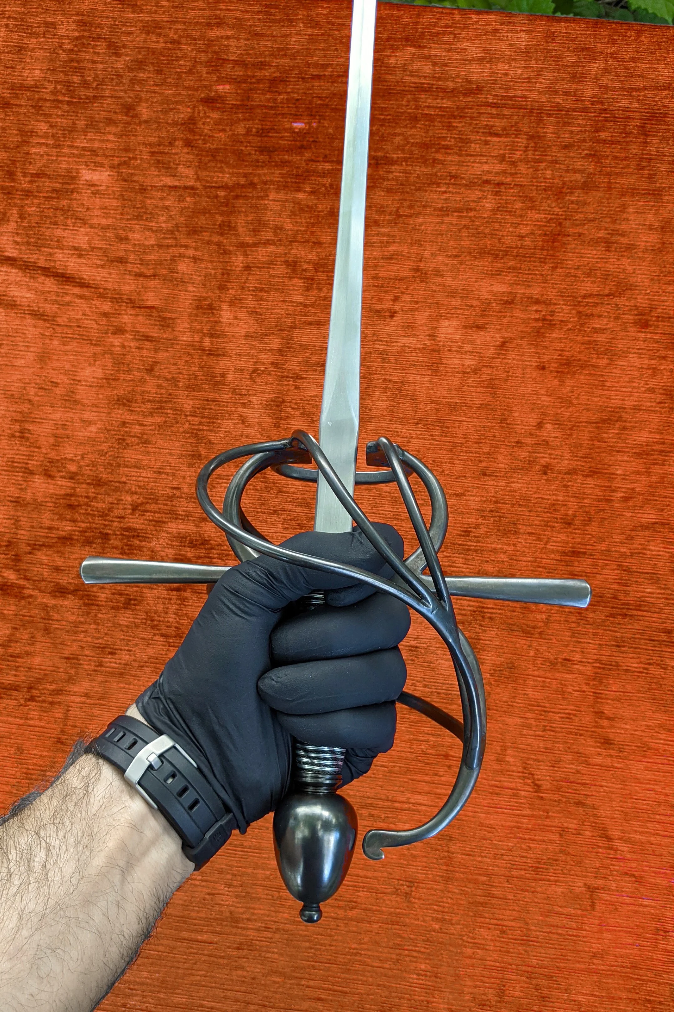 Lefty Parallel Side Loop Rapier [HEMA] — Jesse Belsky Stageswords