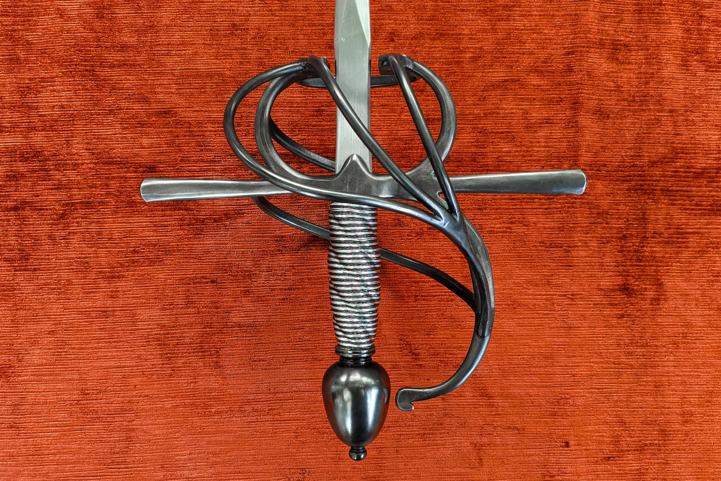 Lefty Parallel Side Loop Rapier [HEMA] — Jesse Belsky Stageswords