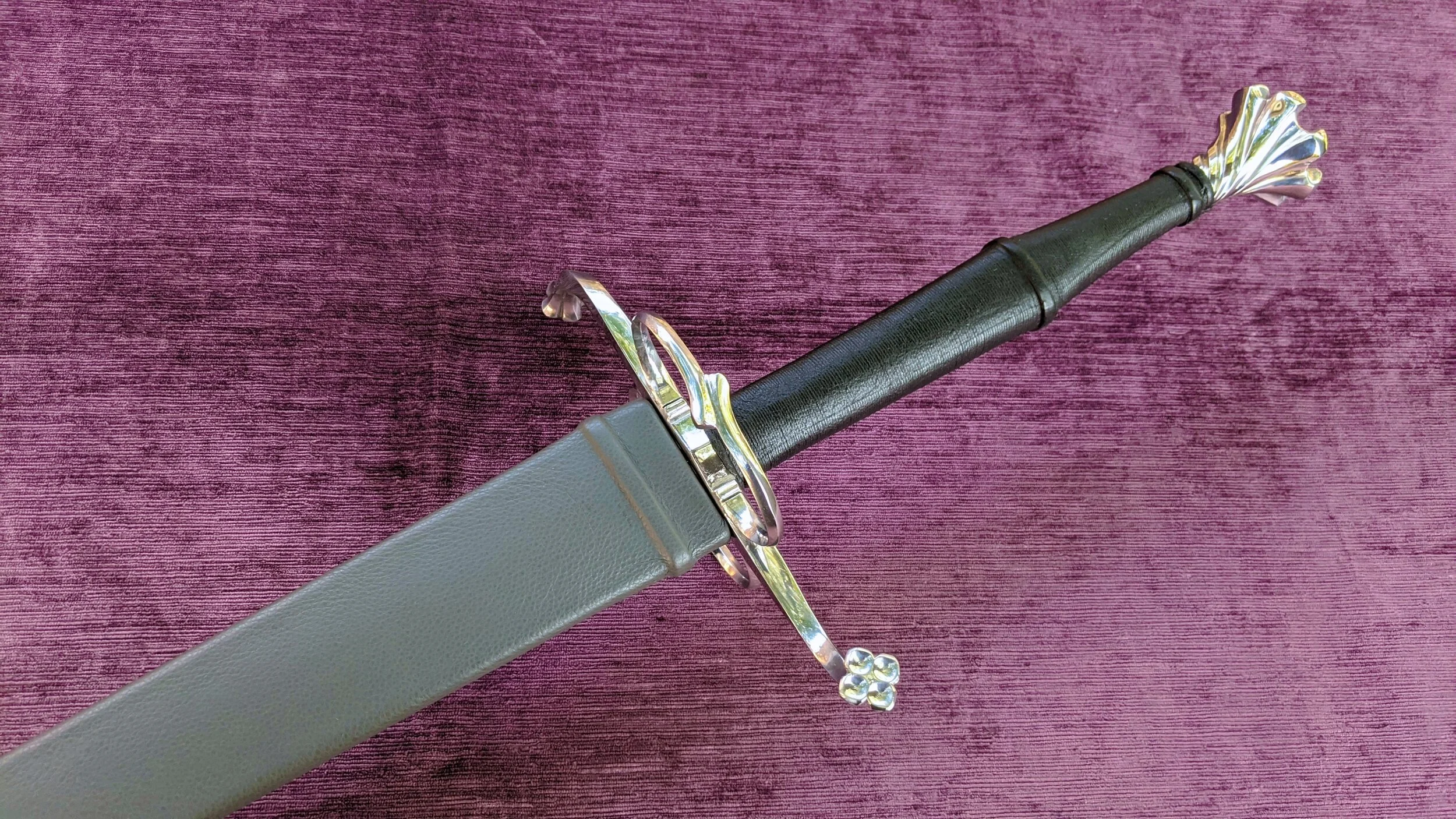 Double Ring Engagement Longsword (SHARP) — Jesse Belsky Stageswords