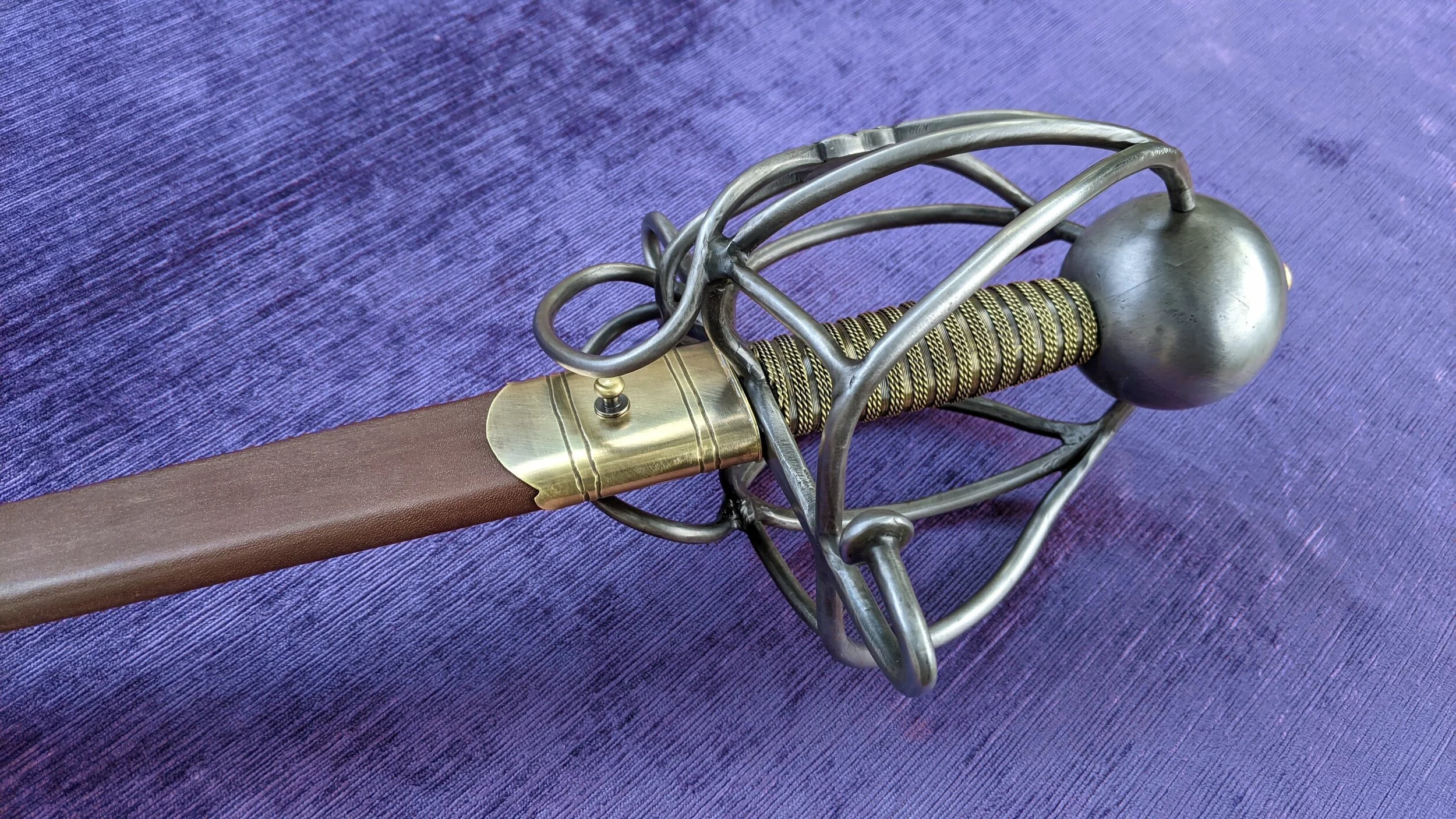 Early Basket Hilt [SHARP] — Jesse Belsky Stageswords