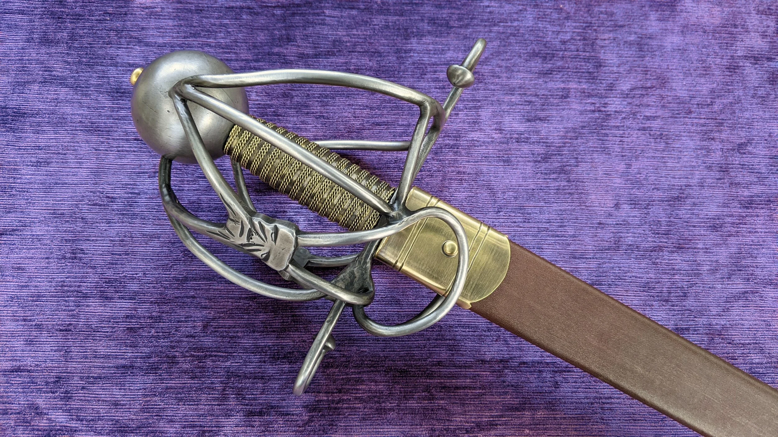 Early Basket Hilt [SHARP] — Jesse Belsky Stageswords