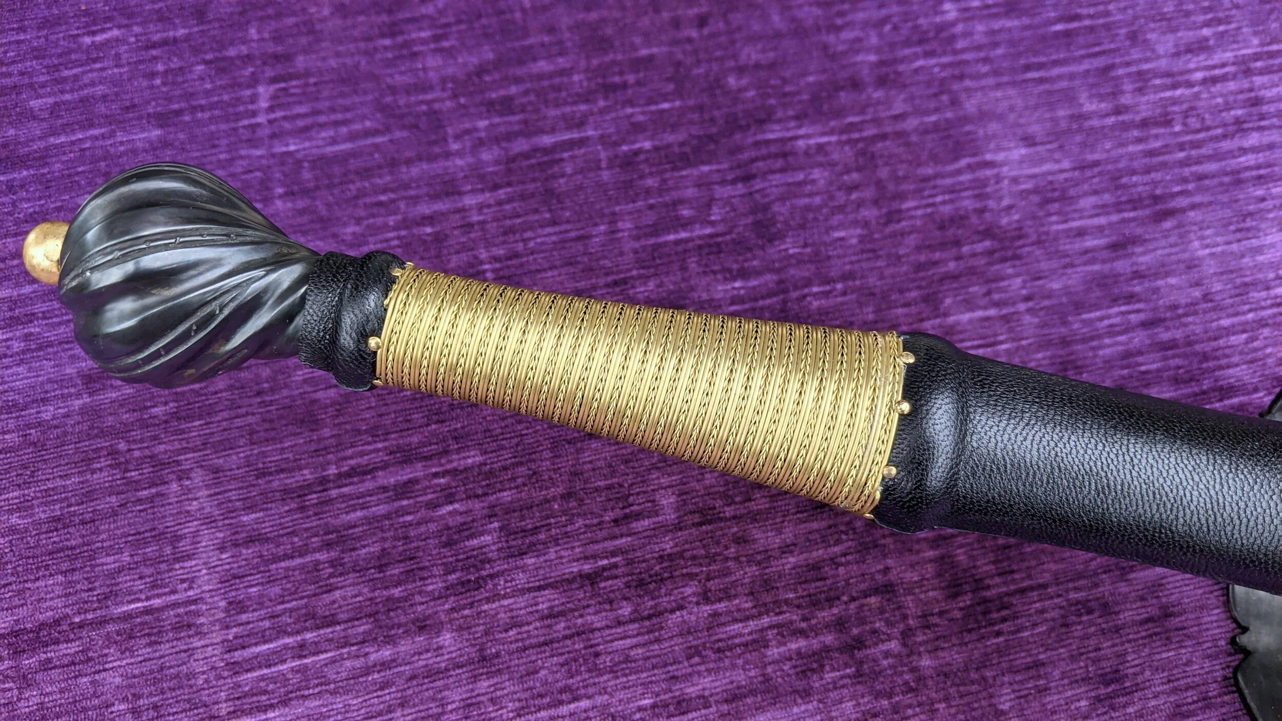 Blued Double Ring Longsword [SHARP] — Jesse Belsky Stageswords