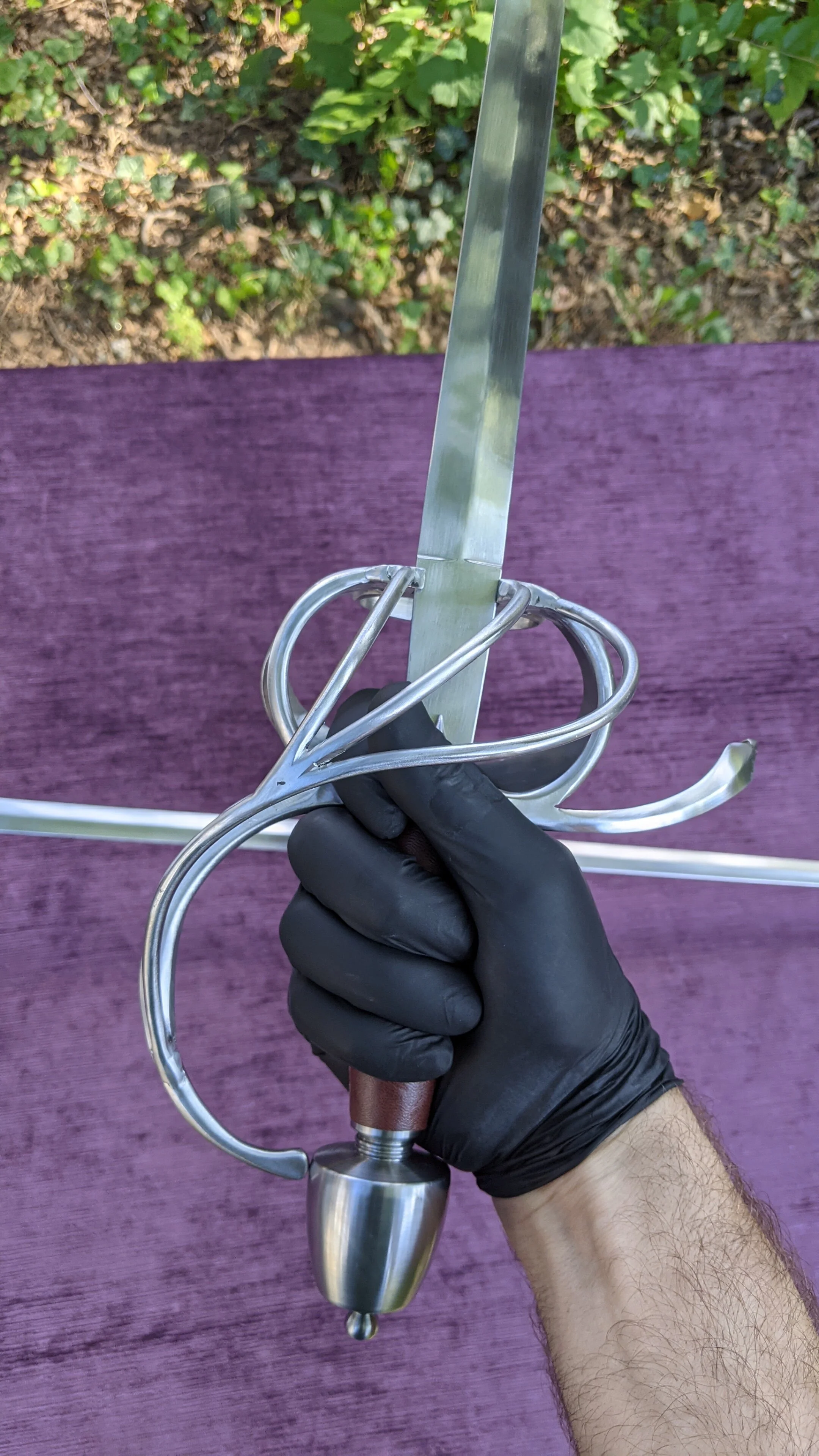 Diamond Wedding Rapiers [BLUNT] — Jesse Belsky Stageswords