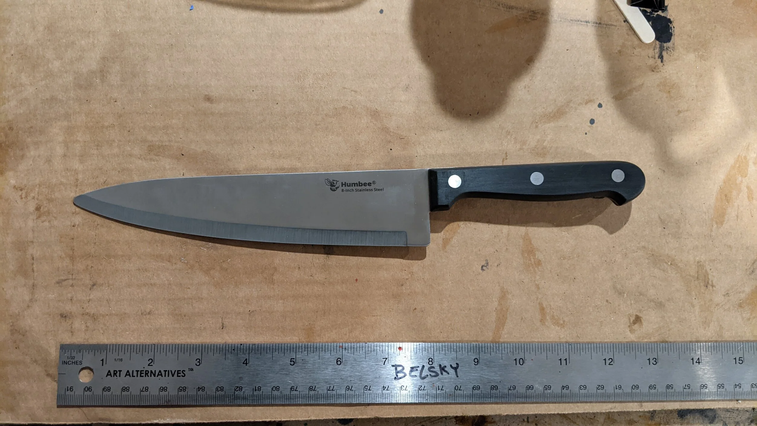 Kitchen Knives & Razors — Jesse Belsky Stageswords