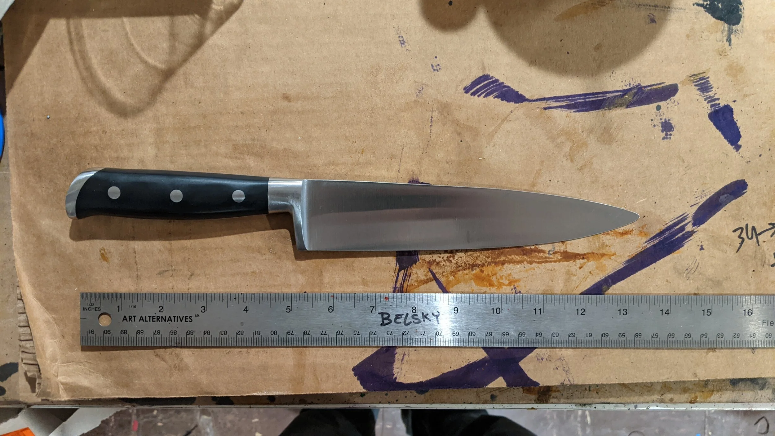 Kitchen Knives & Razors — Jesse Belsky Stageswords