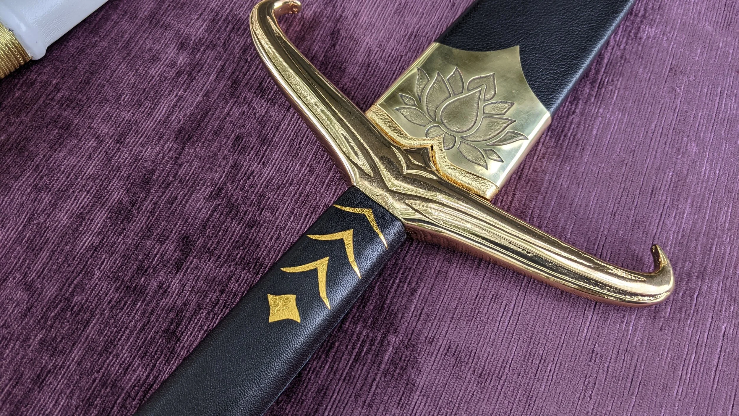 Phoenix/Lotus Wedding Swords — Jesse Belsky Stageswords