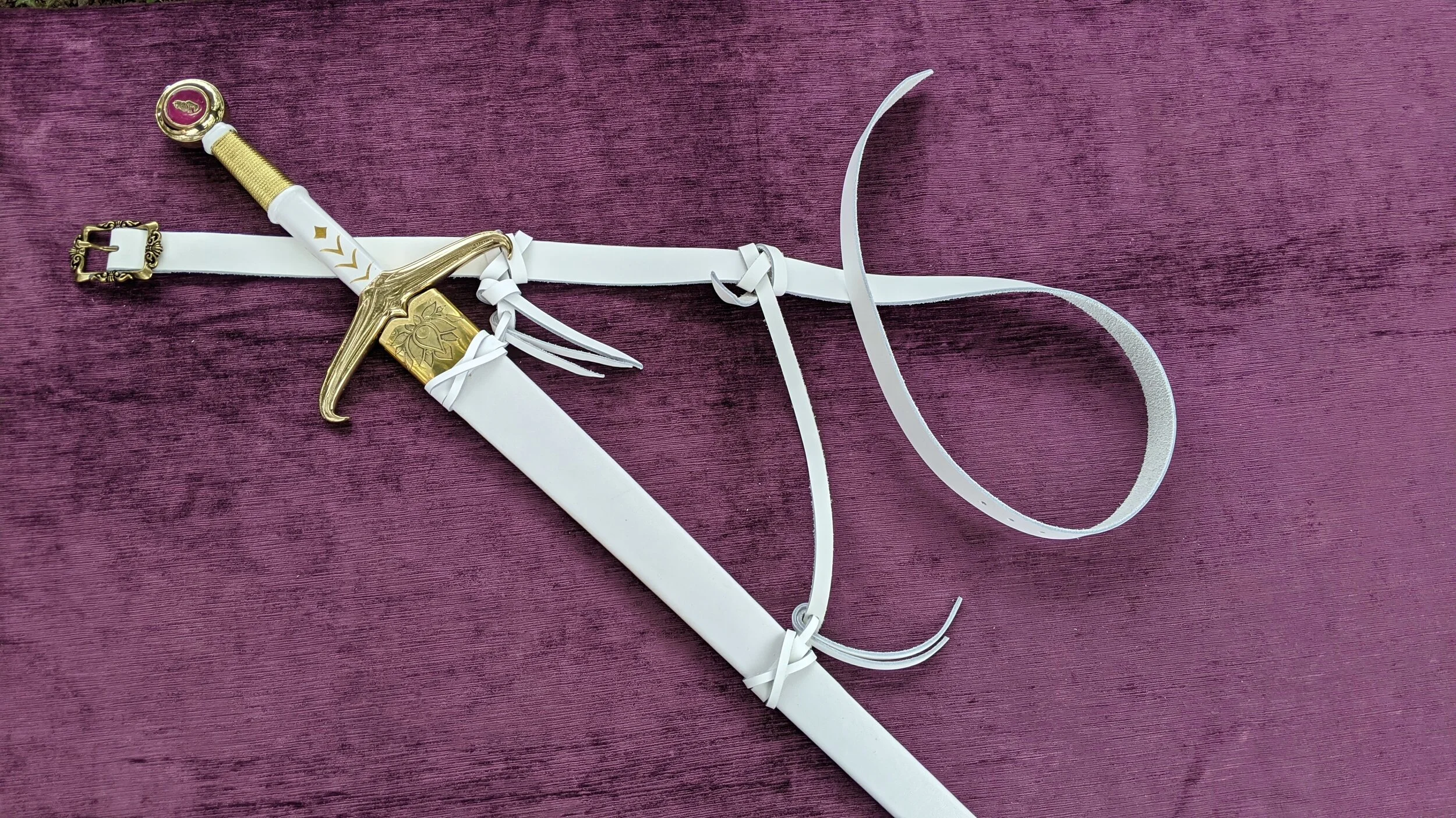 Phoenix/Lotus Wedding Swords — Jesse Belsky Stageswords