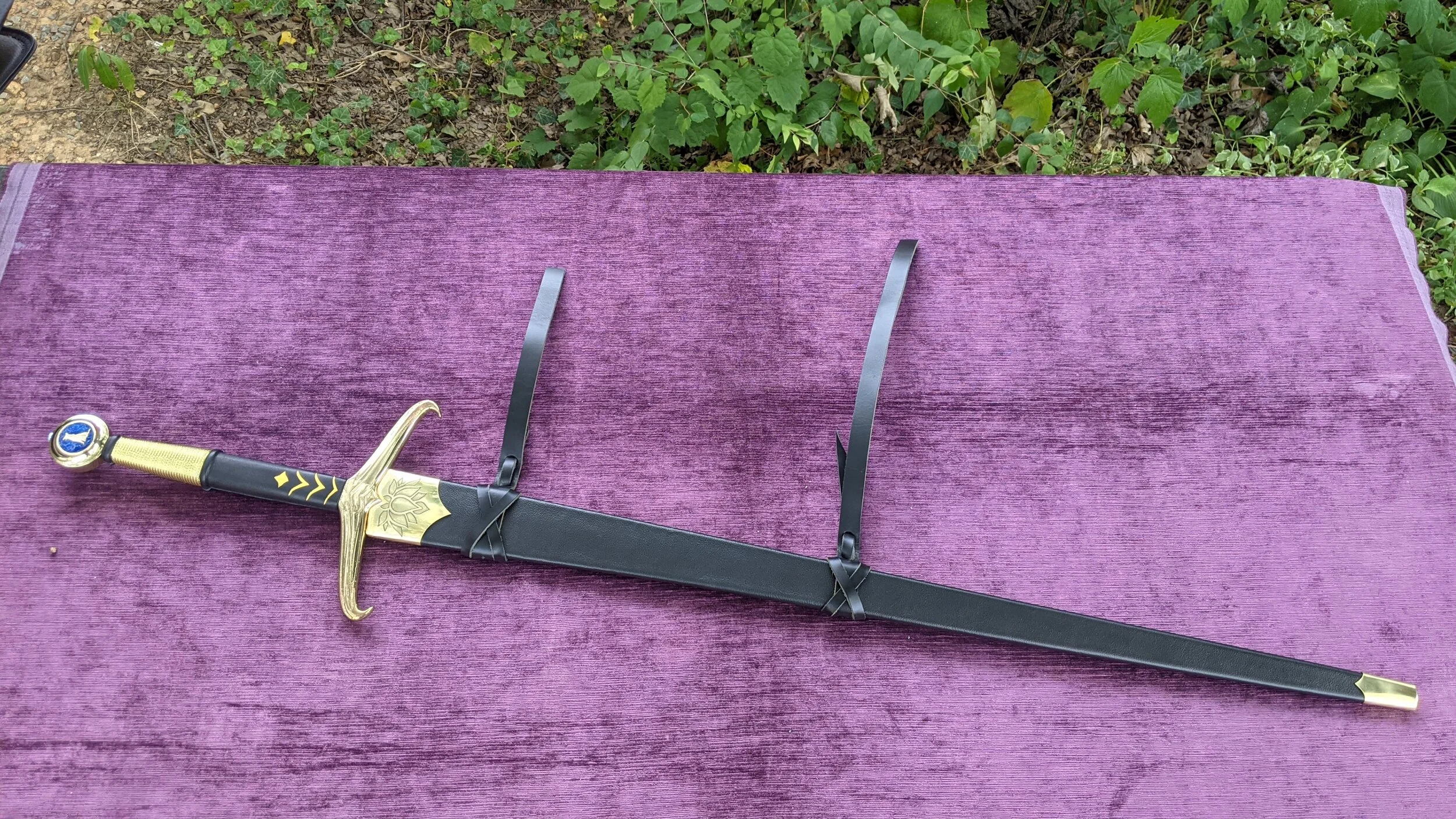 Phoenix/Lotus Wedding Swords — Jesse Belsky Stageswords