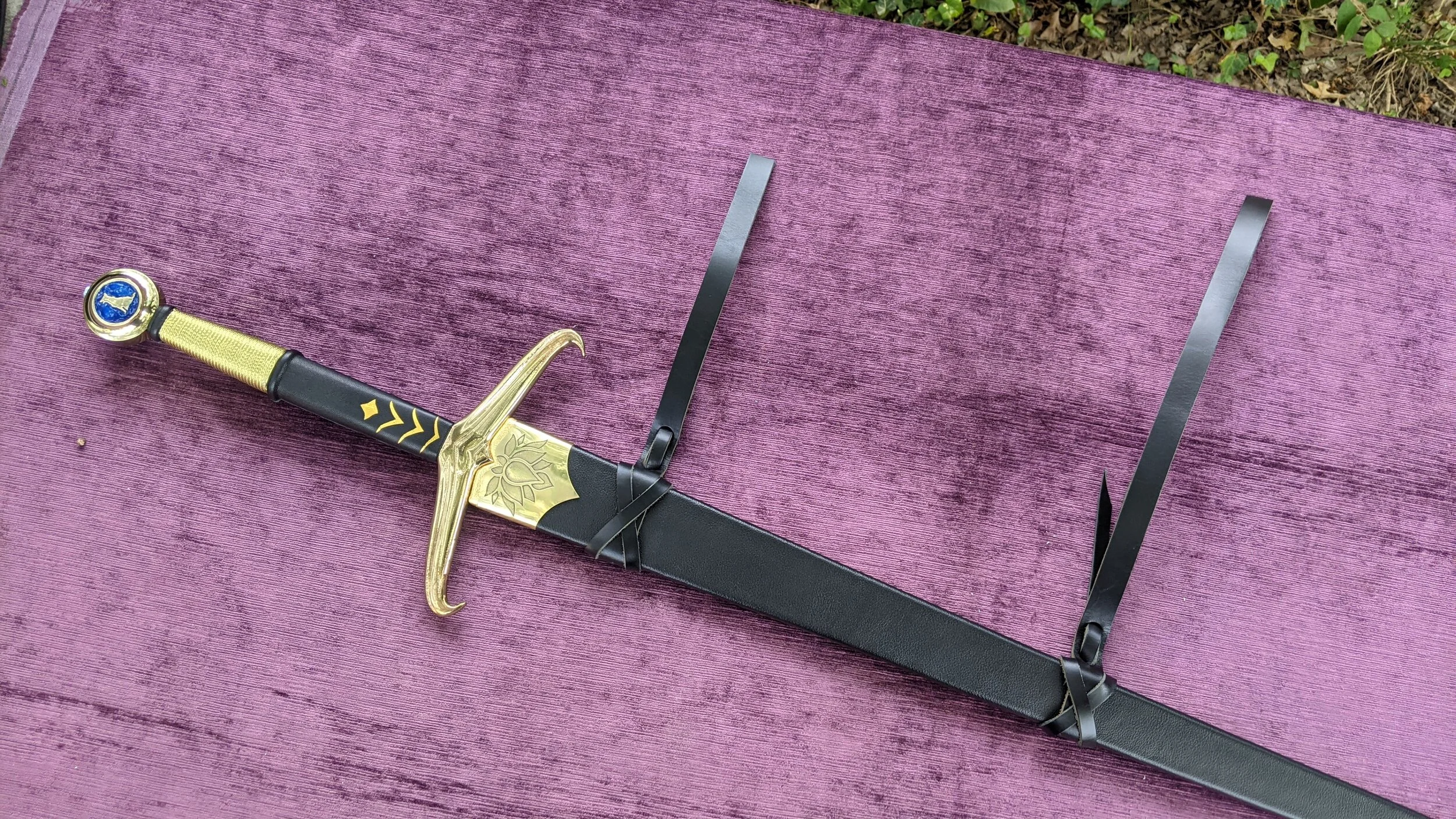 Phoenix/Lotus Wedding Swords — Jesse Belsky Stageswords