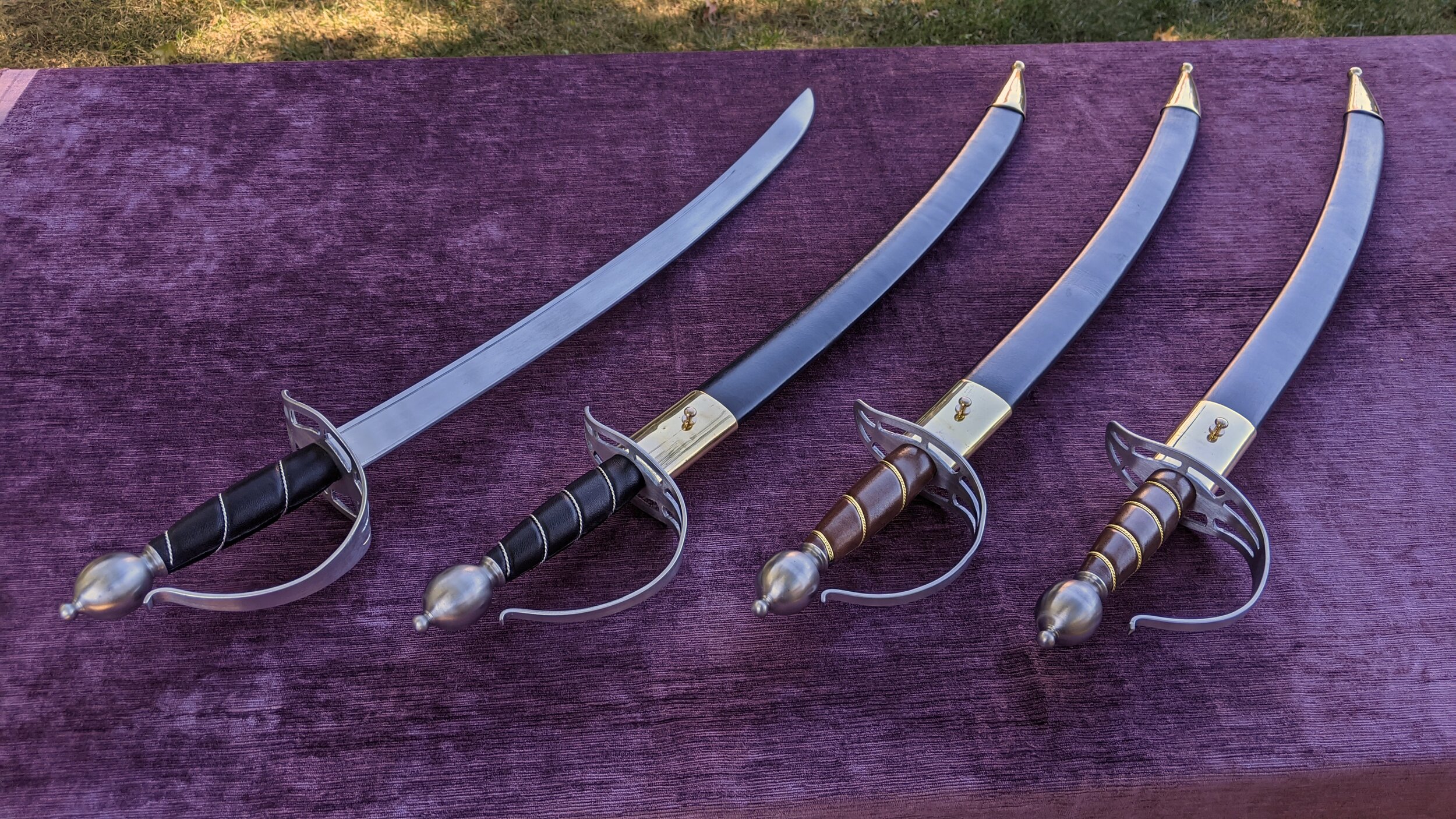 ALUMINUM Slotted Guard Cutlass 1 — Jesse Belsky Stageswords