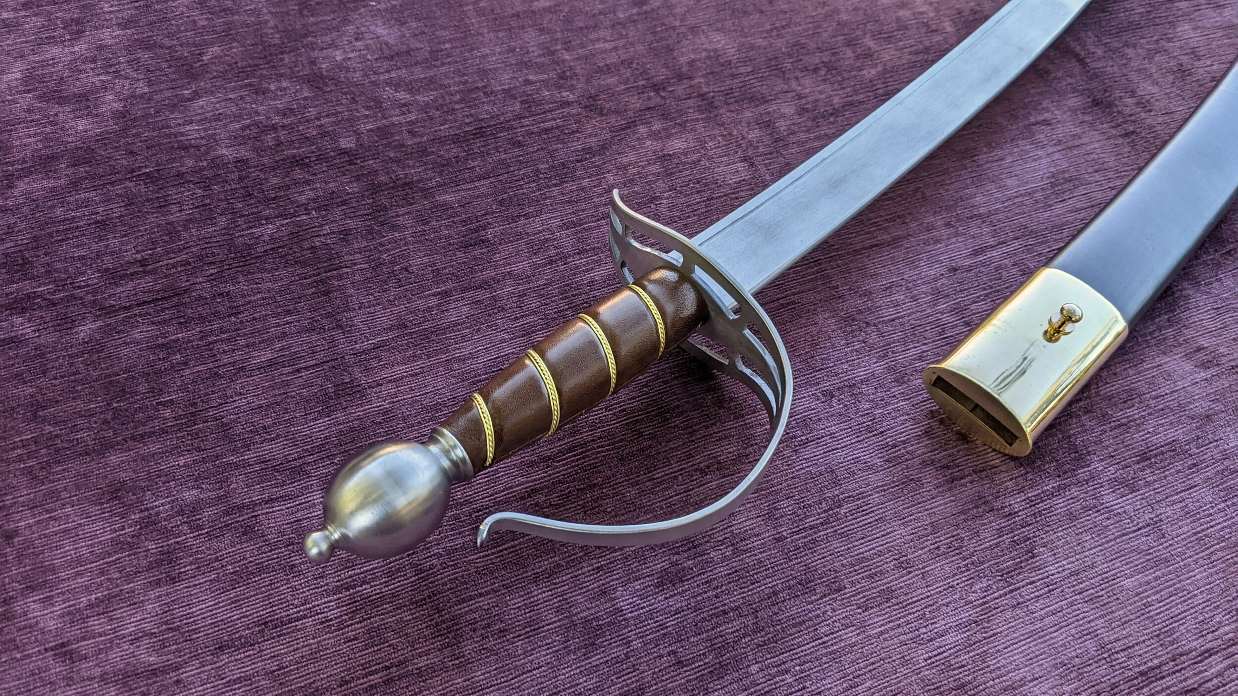 ALUMINUM Slotted Guard Cutlass 1 — Jesse Belsky Stageswords