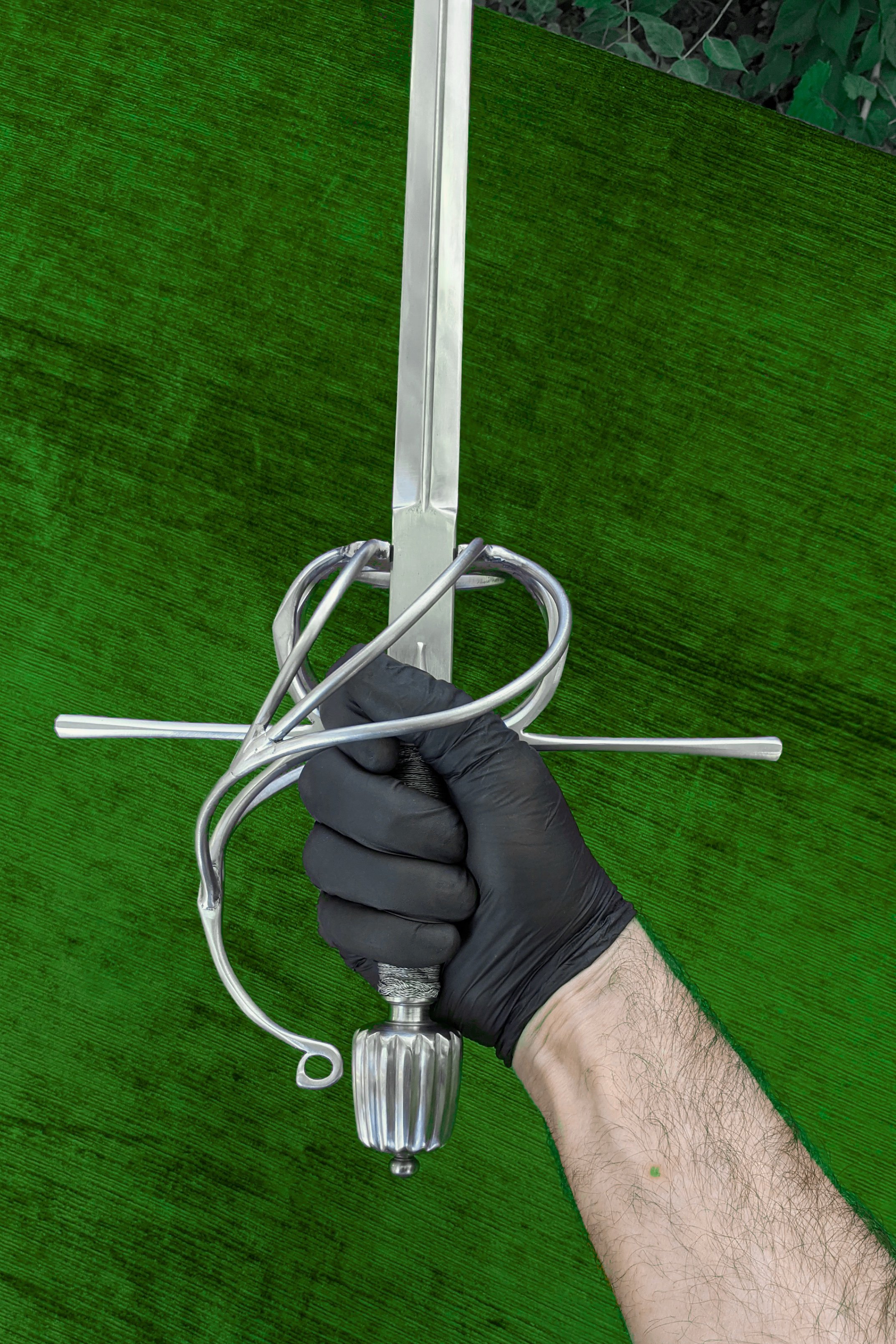 Two Ring Rapier --Darkwood Blade [SHARP] — Jesse Belsky Stageswords