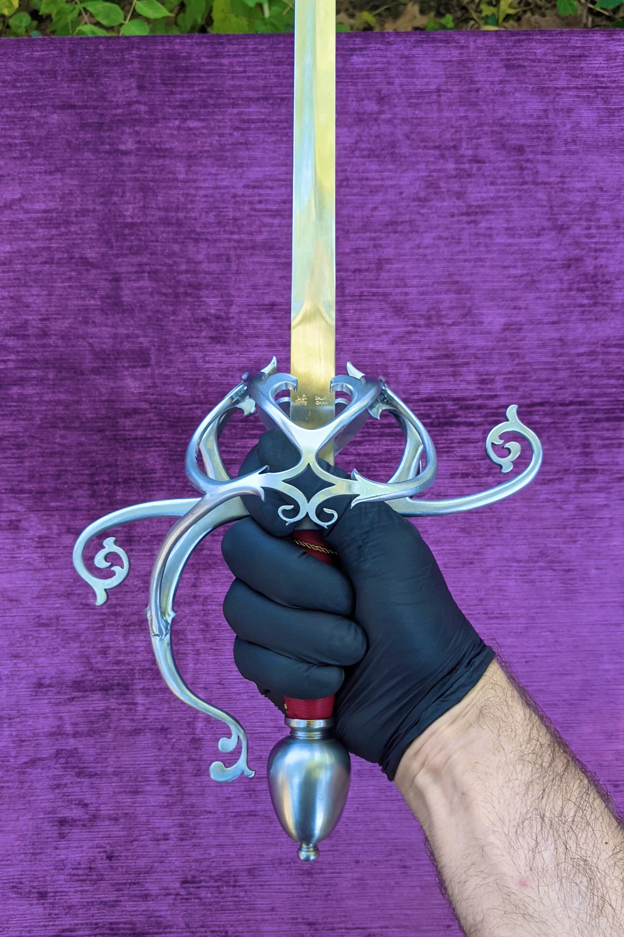 Fantasy Rapier - Red Grip [BLUNT/SHARP] — Jesse Belsky Stageswords