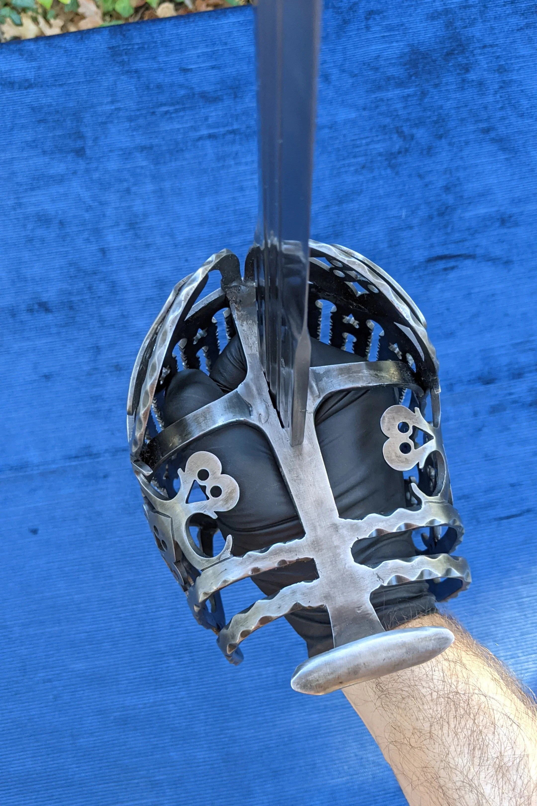 Stirling Basket Hilt 3 [SHARP] — Jesse Belsky Stageswords