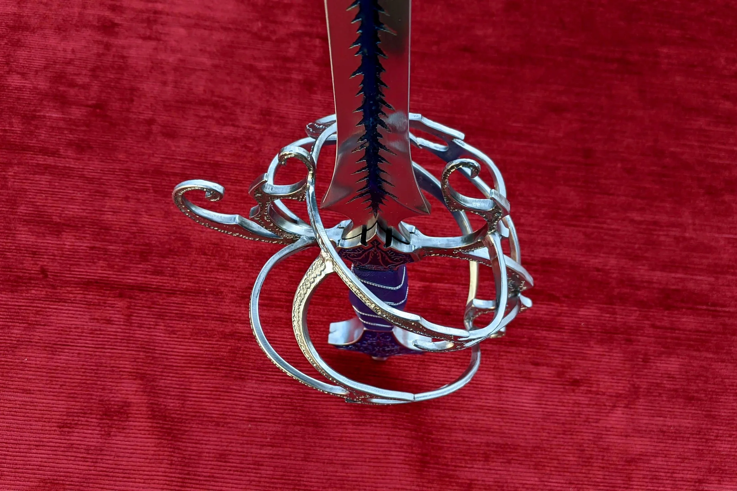Frost Blade Rapier & Dagger [SHARP] — Jesse Belsky Stageswords