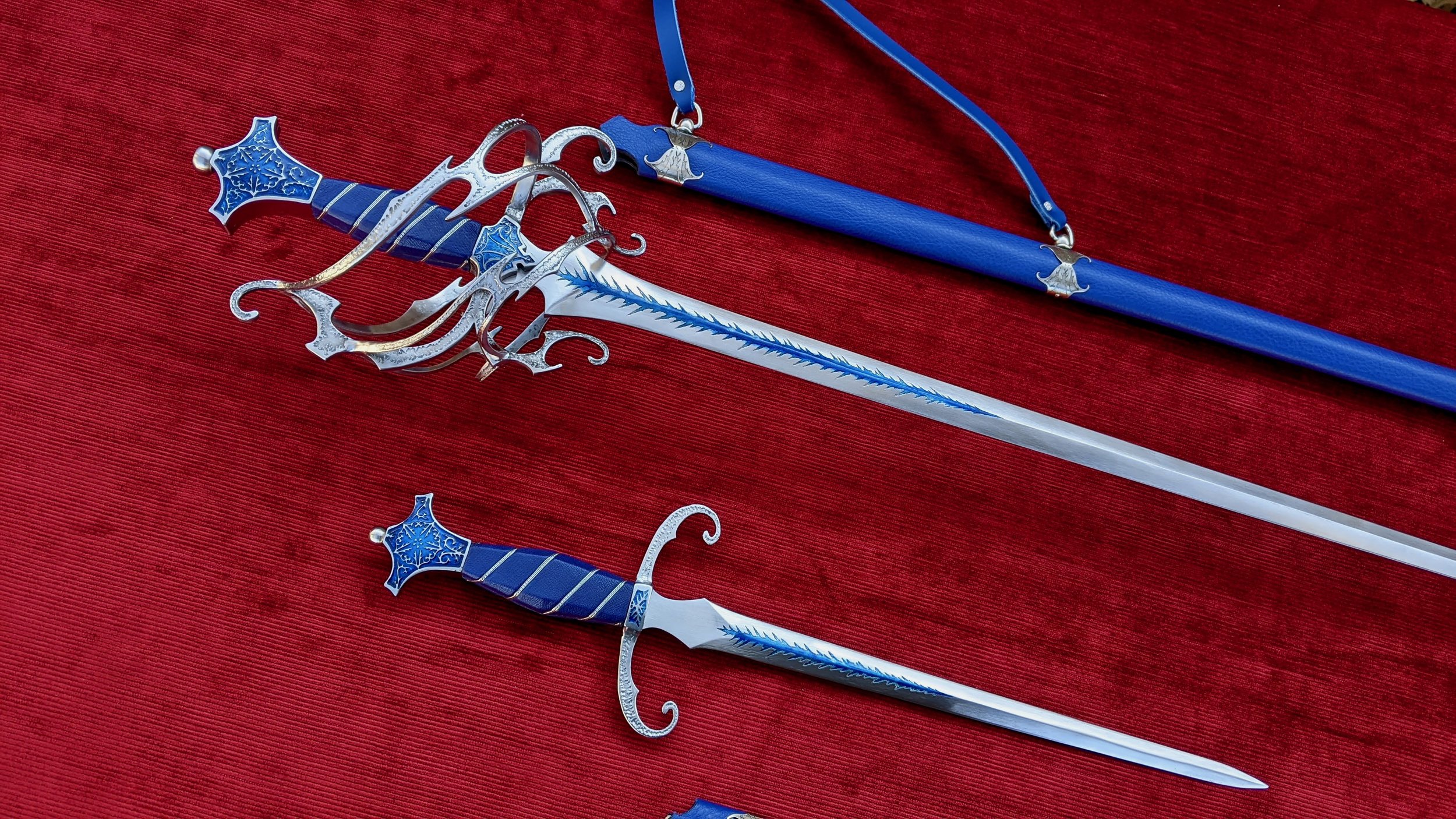 Frost Blade Rapier & Dagger [SHARP] — Jesse Belsky Stageswords
