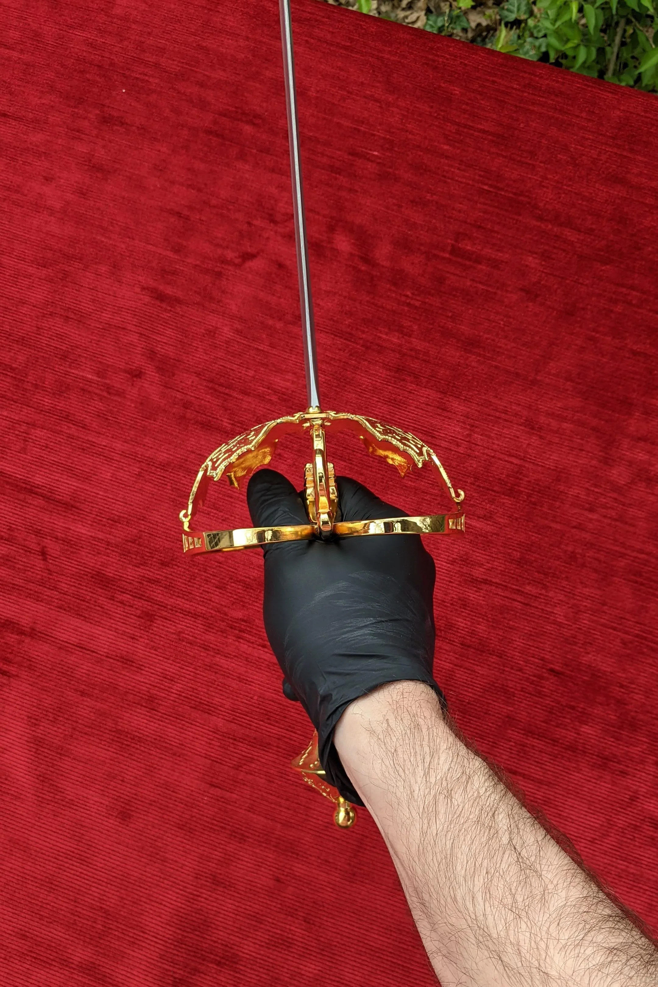 Golden Leaf Rapier [SHARP] — Jesse Belsky Stageswords