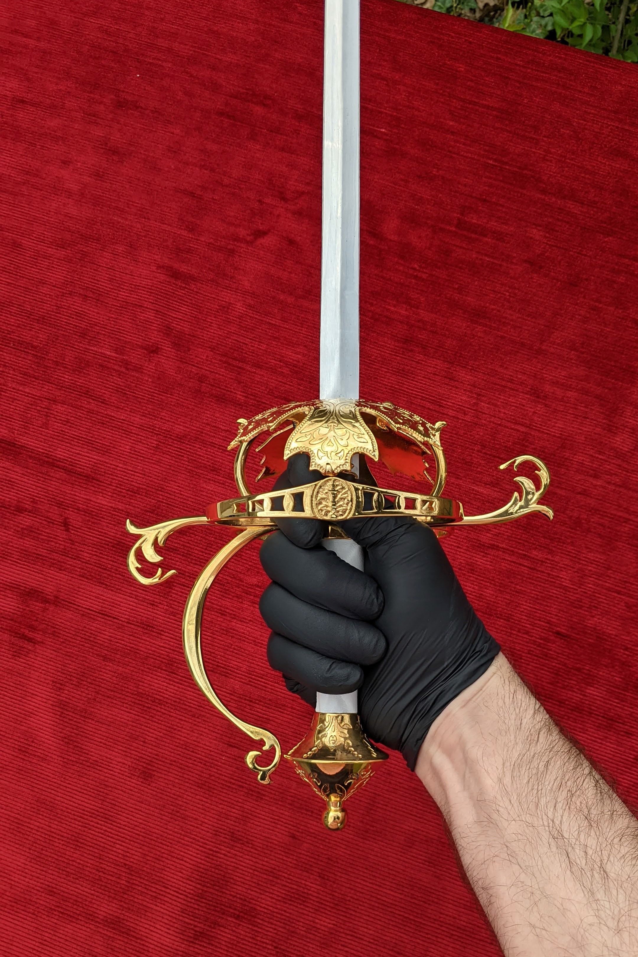 Golden Leaf Rapier [SHARP] — Jesse Belsky Stageswords