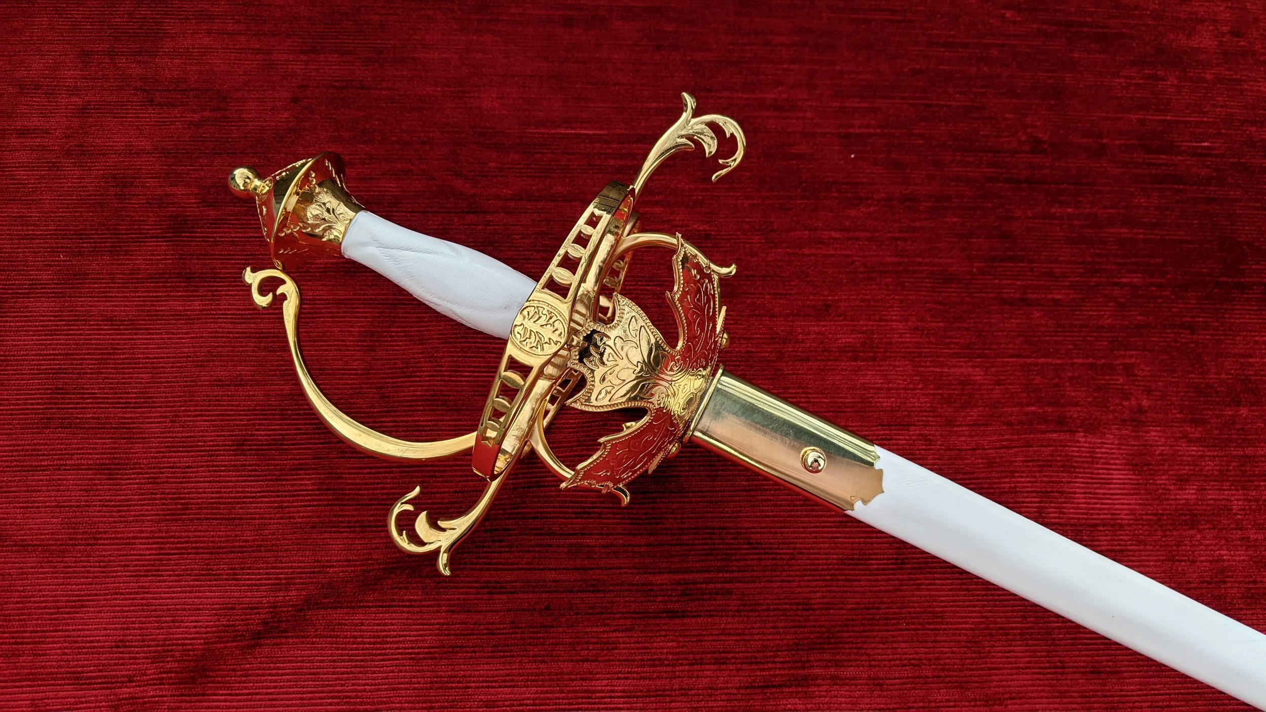 Golden Leaf Rapier [SHARP] — Jesse Belsky Stageswords