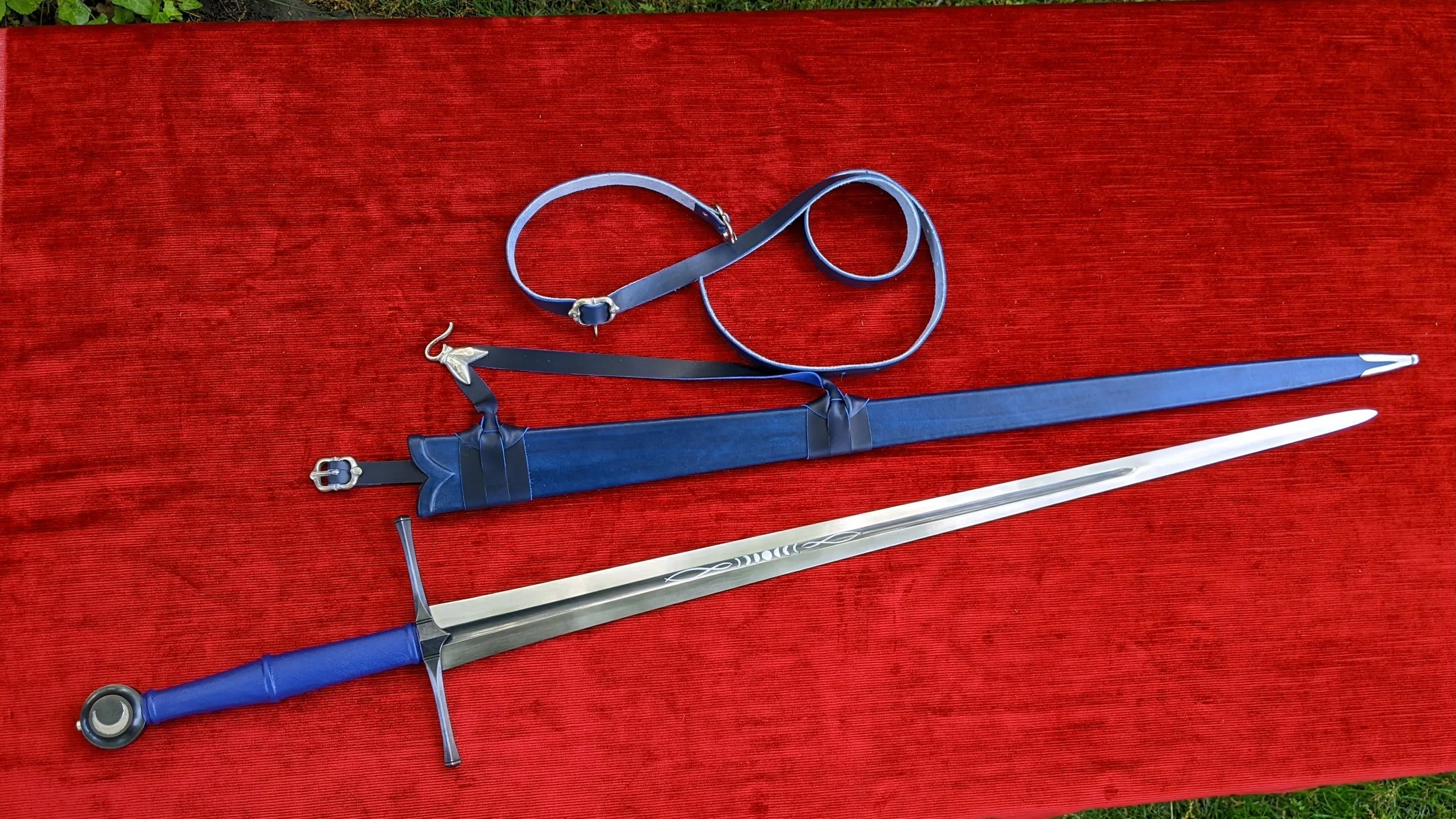 Moon Phase Wedding Sword — Jesse Belsky Stageswords
