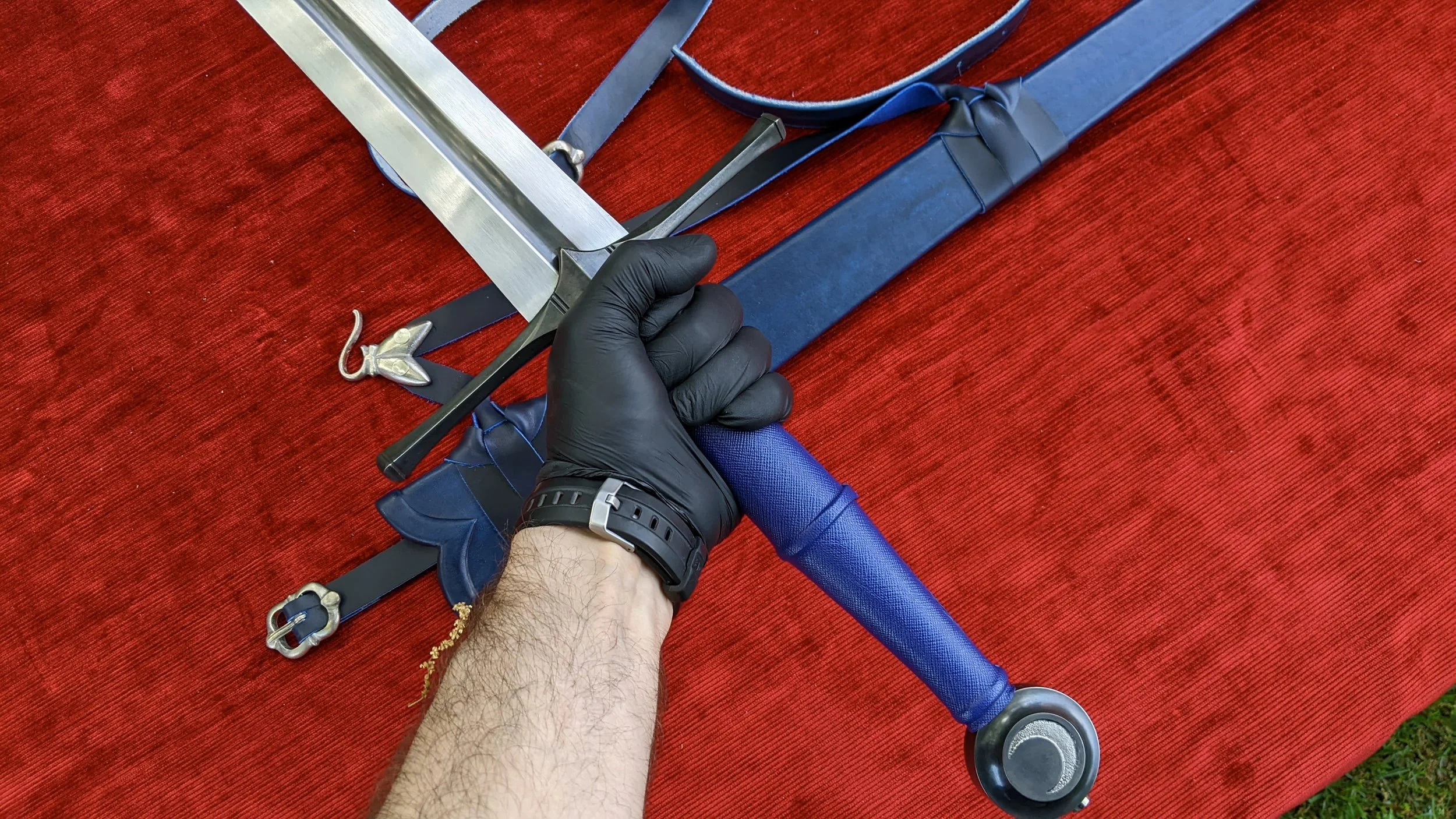 Moon Phase Wedding Sword — Jesse Belsky Stageswords