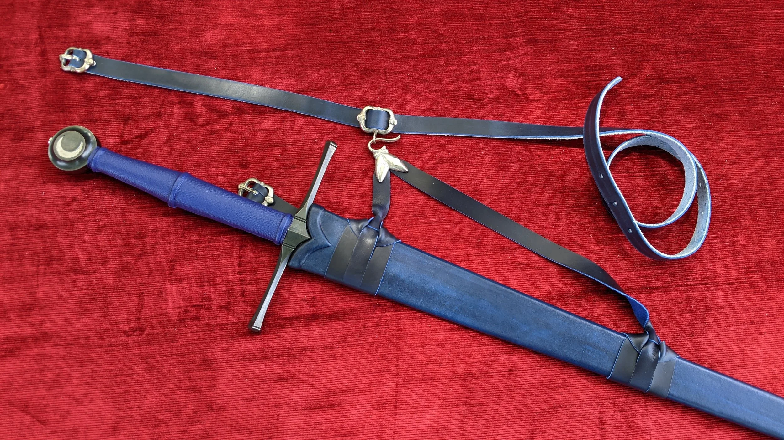 Moon Phase Wedding Sword — Jesse Belsky Stageswords