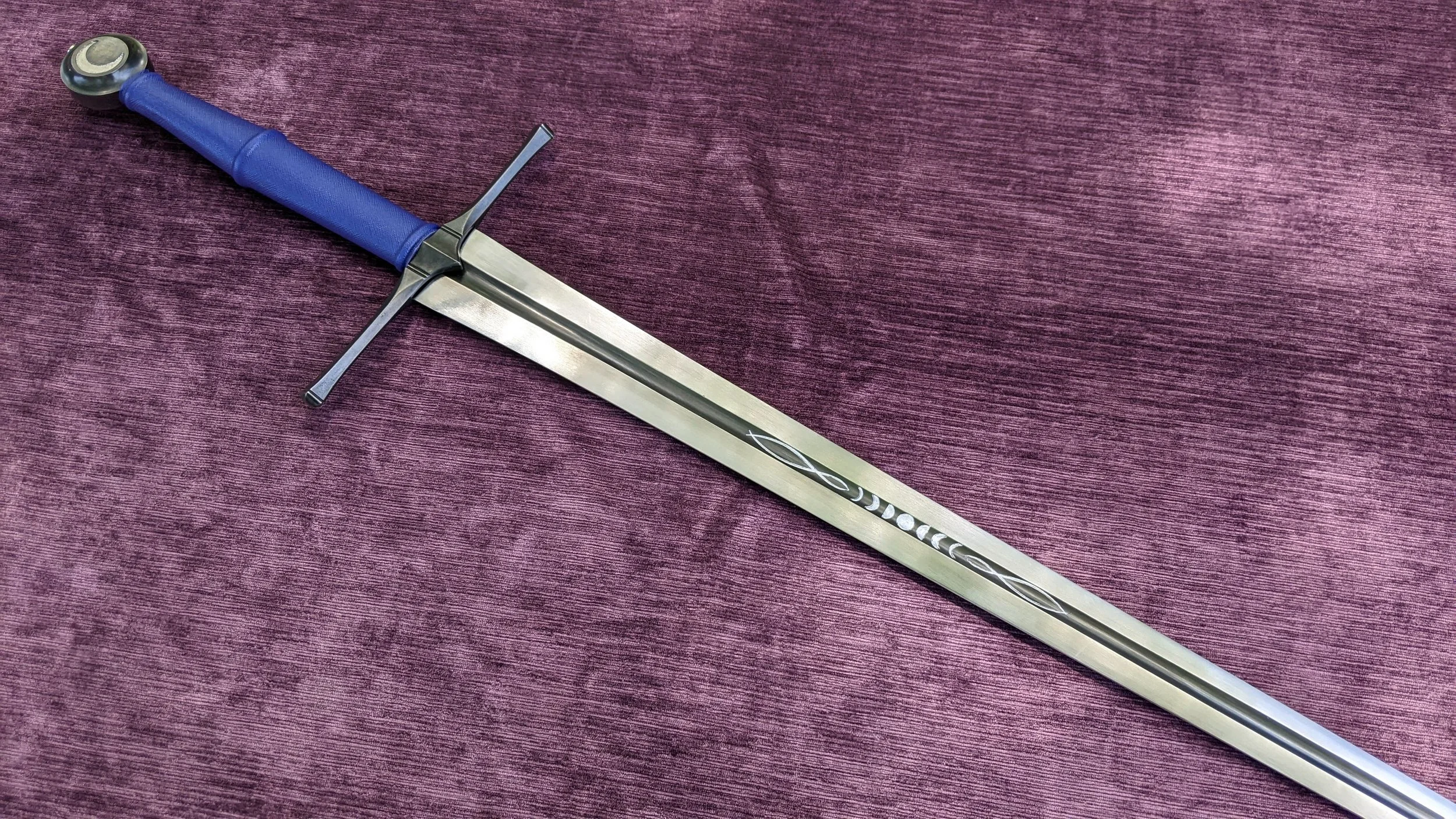 Moon Phase Wedding Sword — Jesse Belsky Stageswords