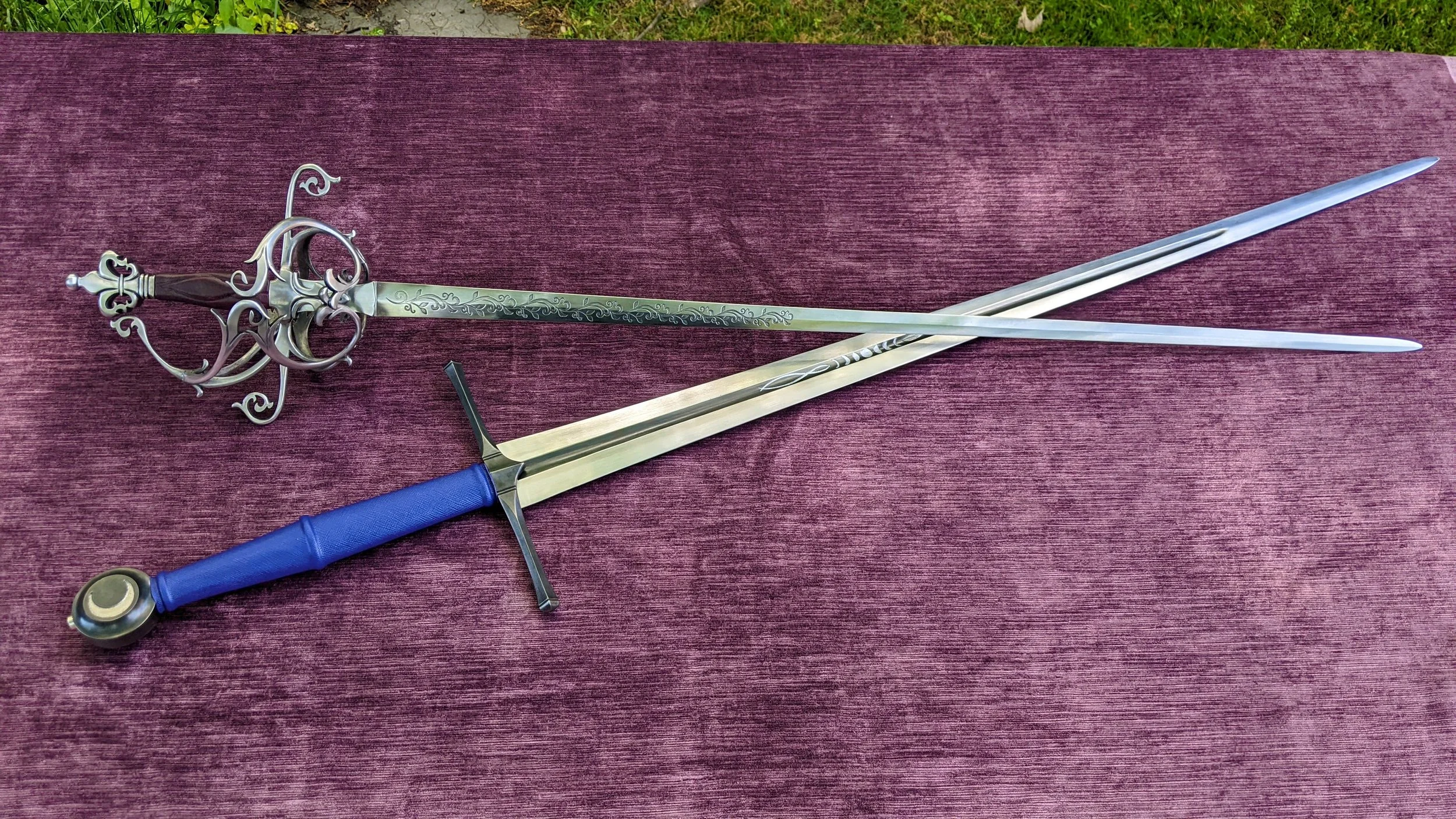 Moon Phase Wedding Sword — Jesse Belsky Stageswords