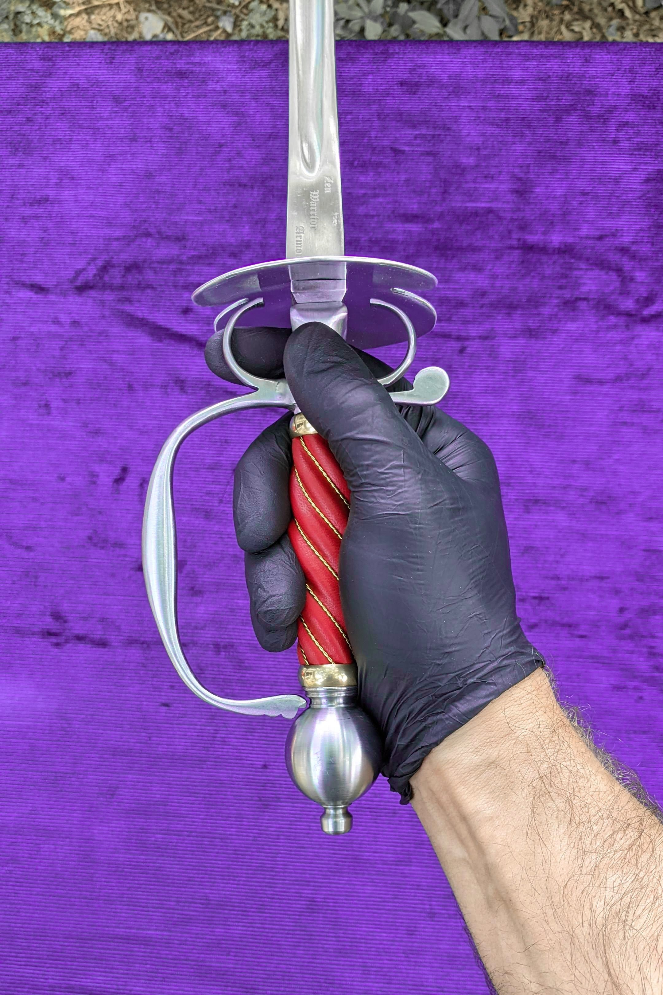 Skull Hilt Smallsword — Jesse Belsky Stageswords
