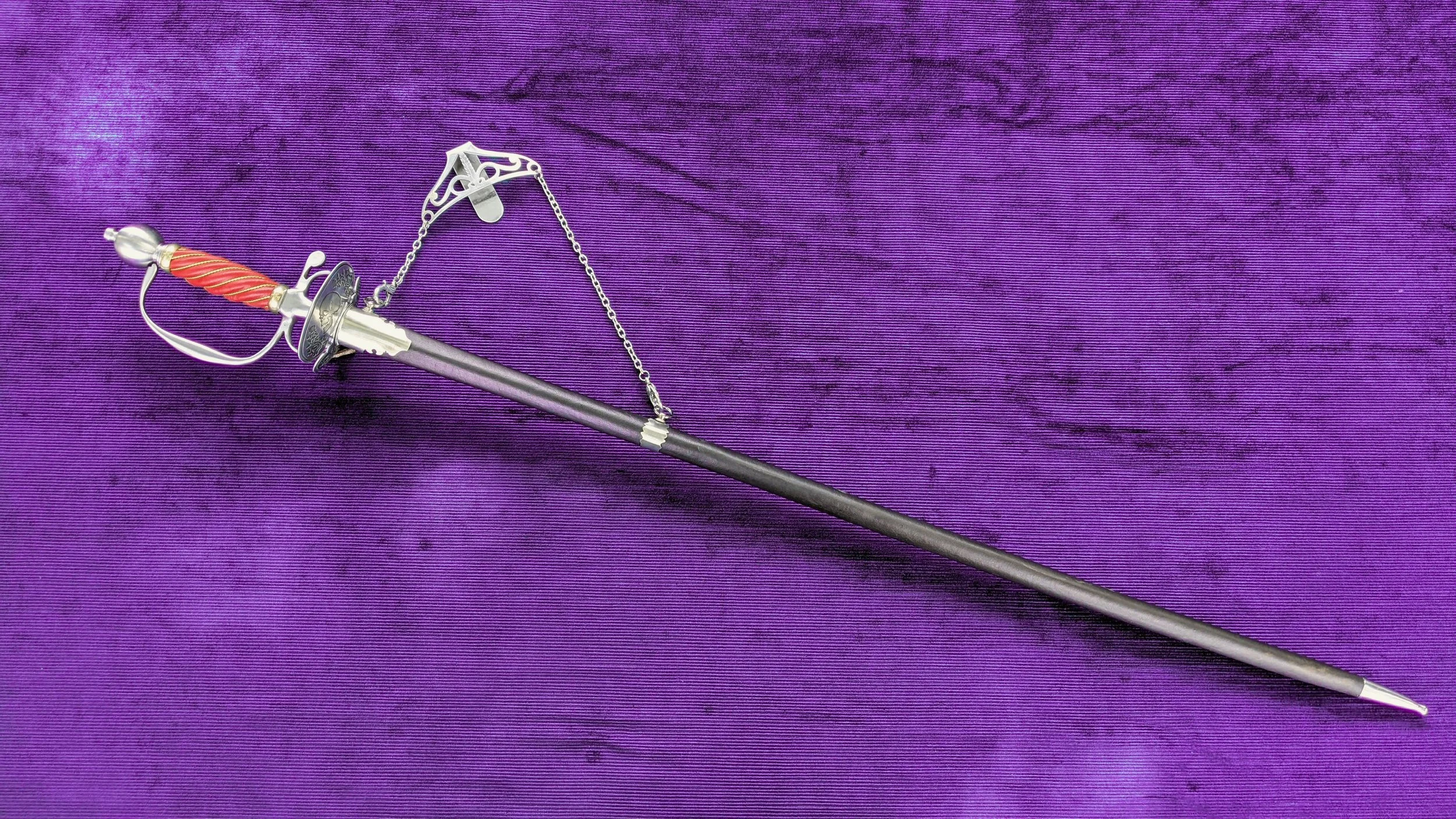 Skull Hilt Smallsword — Jesse Belsky Stageswords