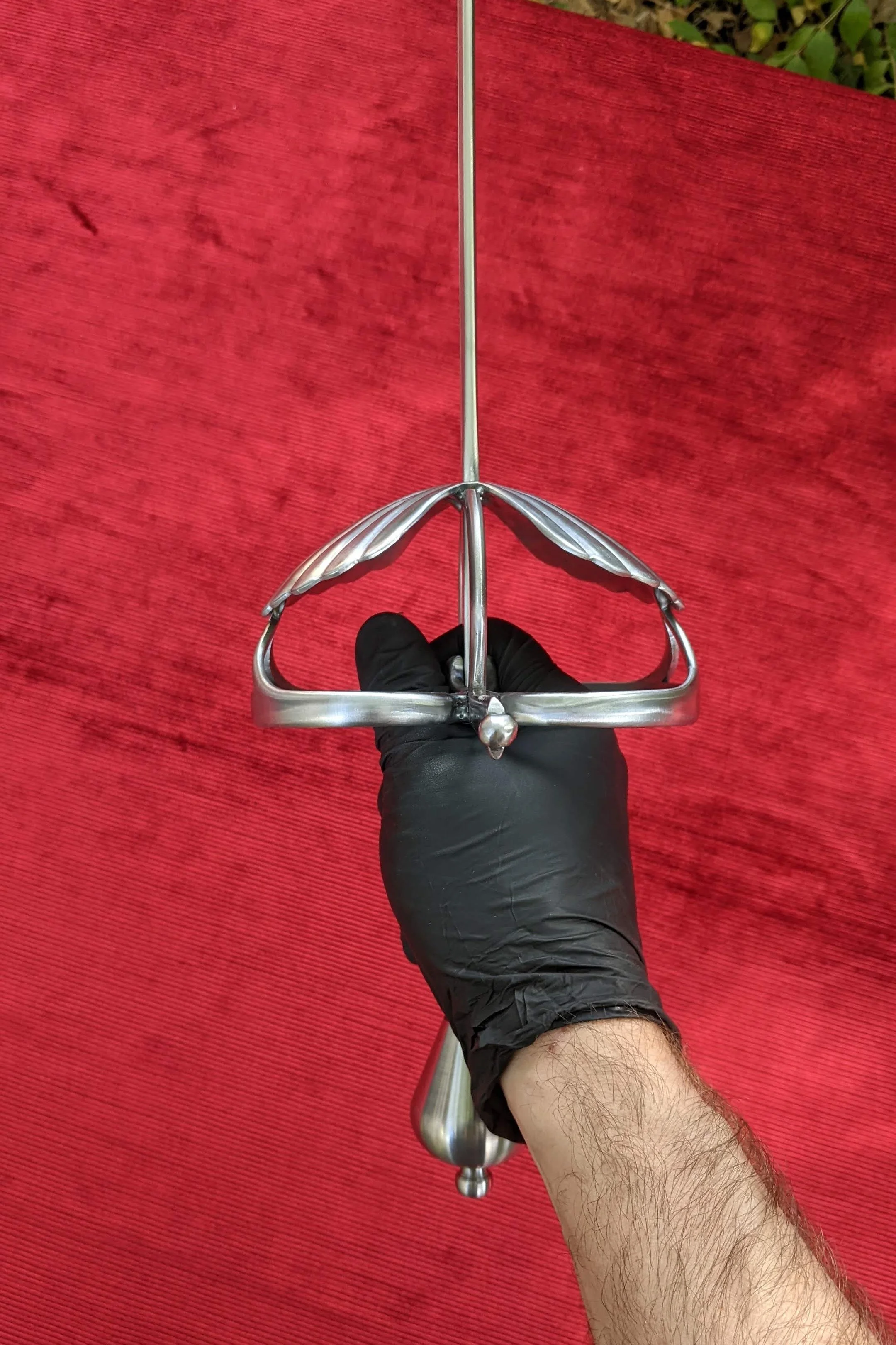 Shell Ring Rapier --Straight Quillions [HEMA] — Jesse Belsky Stageswords