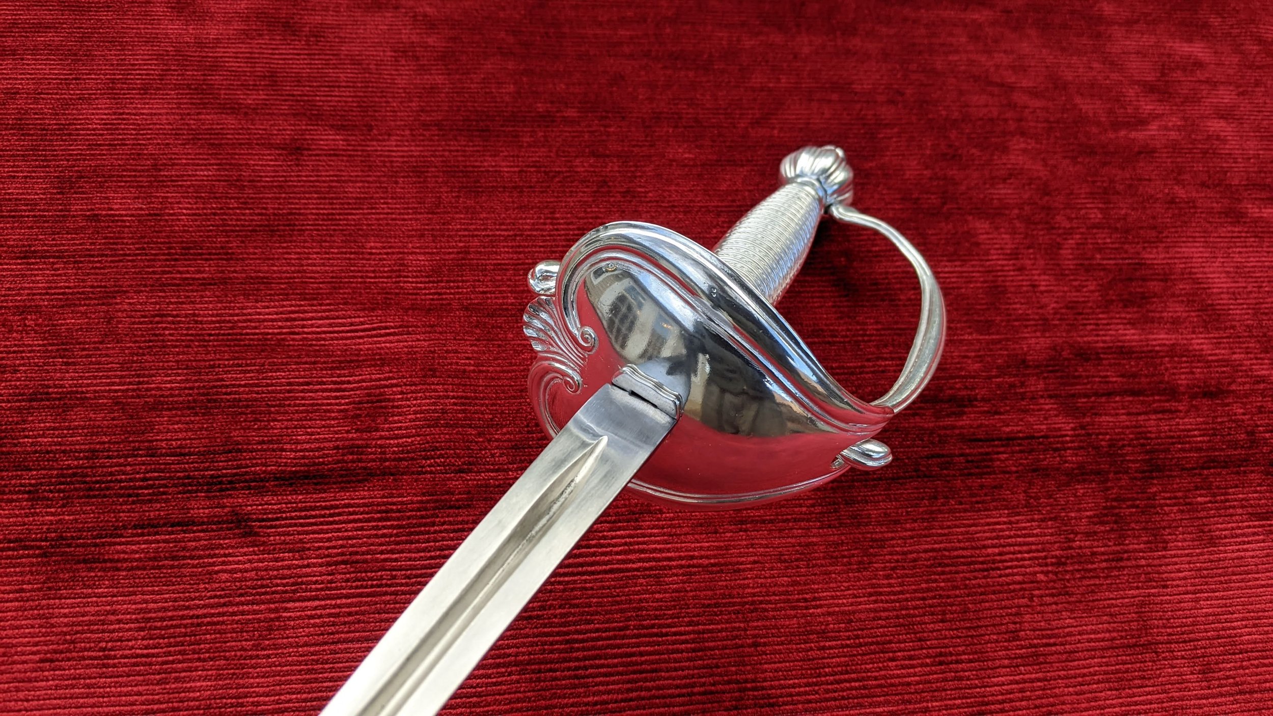 Jacob's #2 Smallsword 2-- Sterling Silver — Jesse Belsky Stageswords