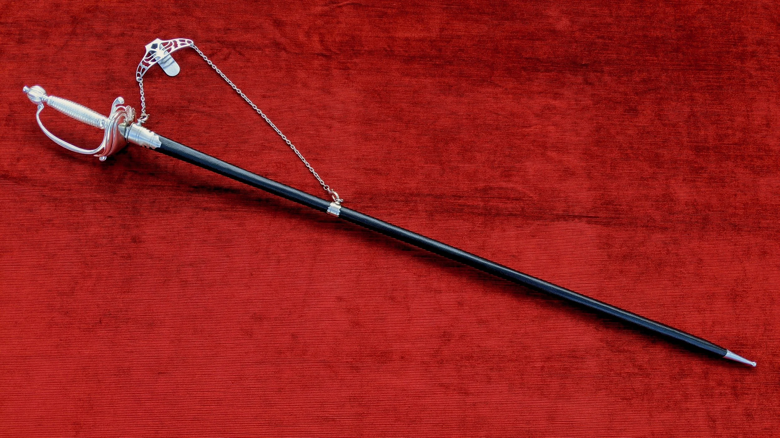 Jacob's #2 Smallsword 2-- Sterling Silver — Jesse Belsky Stageswords