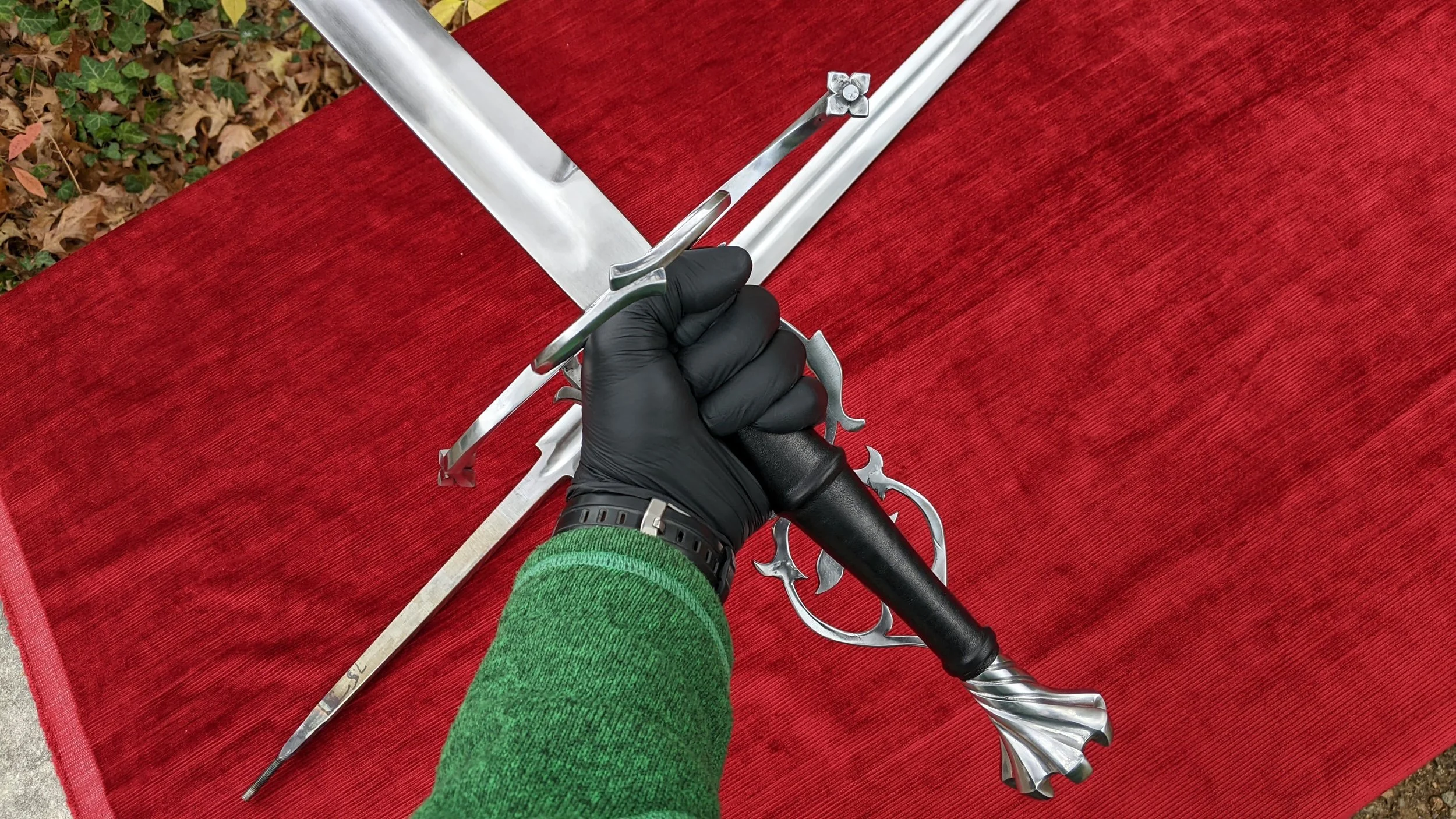 HEMA Complex Hilt Longsword & Swiss Saber — Jesse Belsky Stageswords