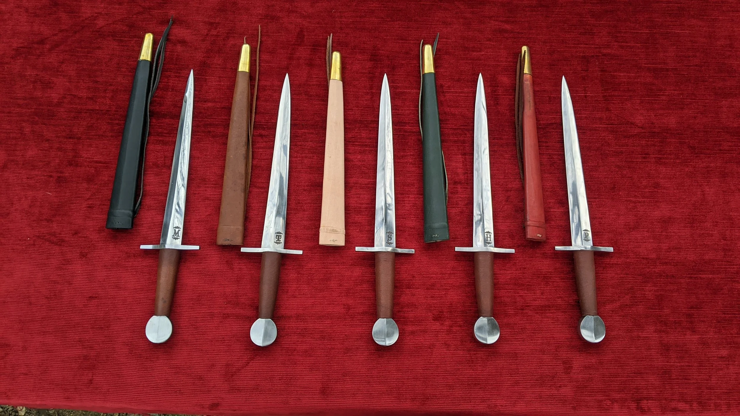 SOLD Steel Daggers — Jesse Belsky Stageswords