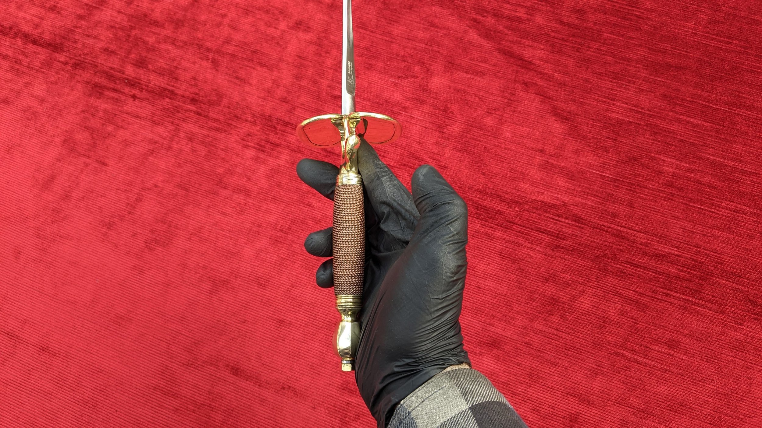 Brass Hilt Smallsword 5 [HEMA] — Jesse Belsky Stageswords