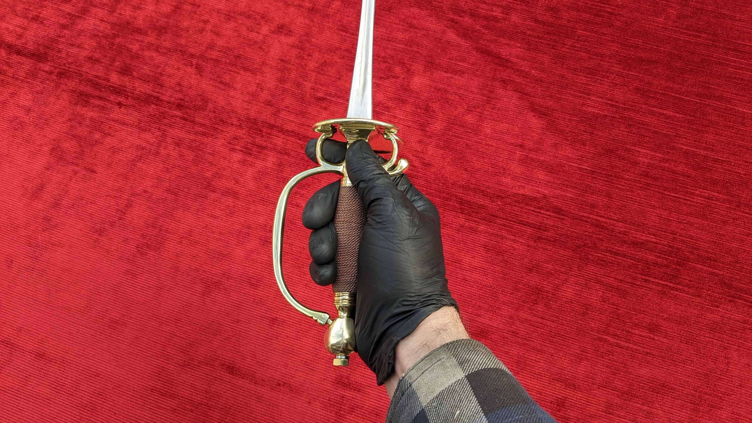 Brass Hilt Smallsword 5 [HEMA] — Jesse Belsky Stageswords